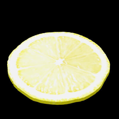 Lemon Slice Food - 3D Model by NoctraWear