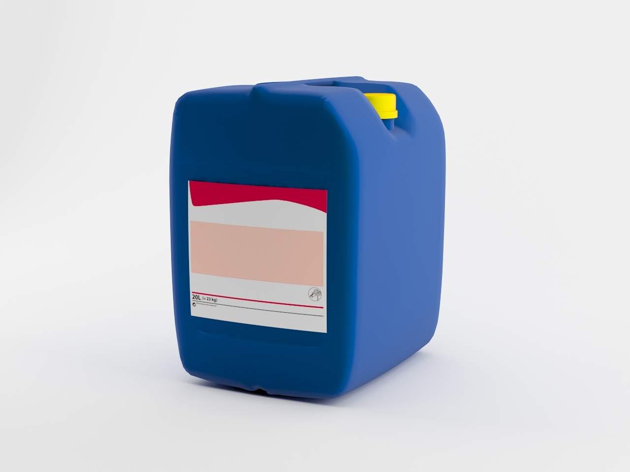 Bidon Plastic Bottle - 3D Model by Noker