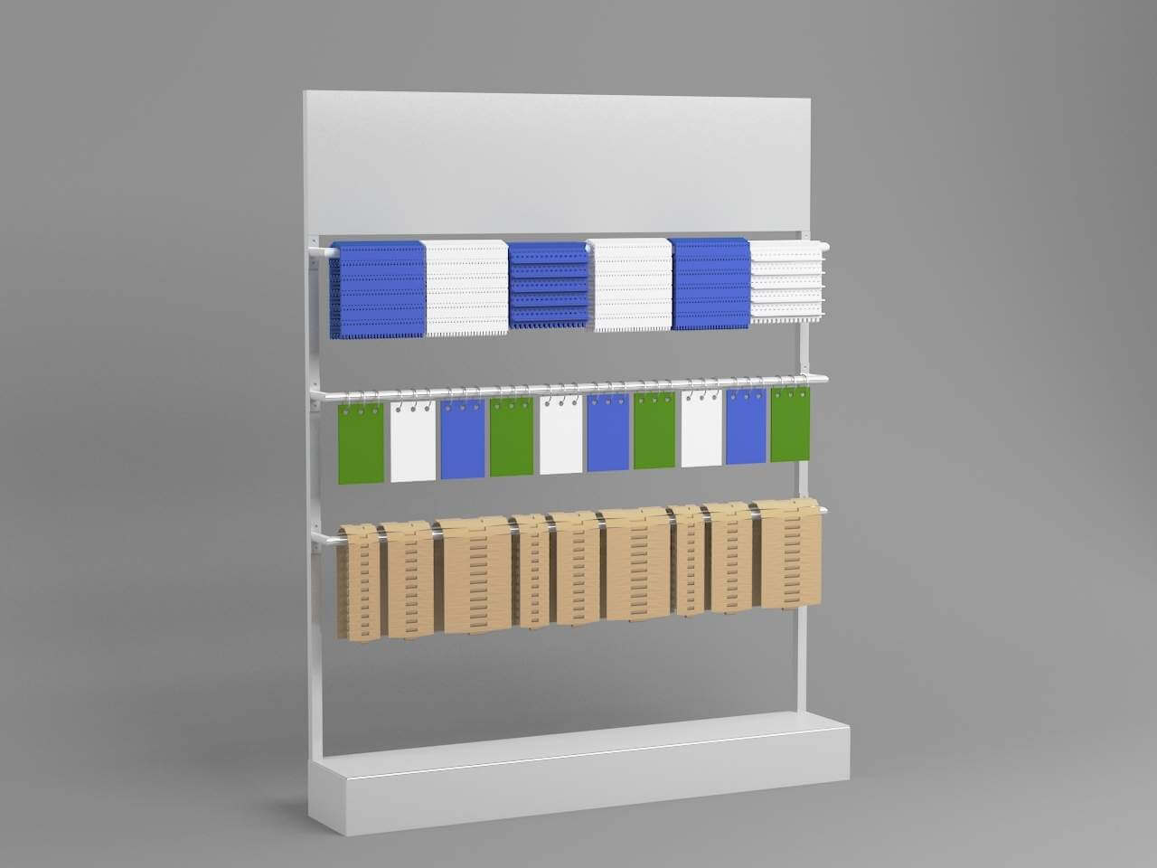 Store Display Stand Conveyor Belt - 3D Model by Noker