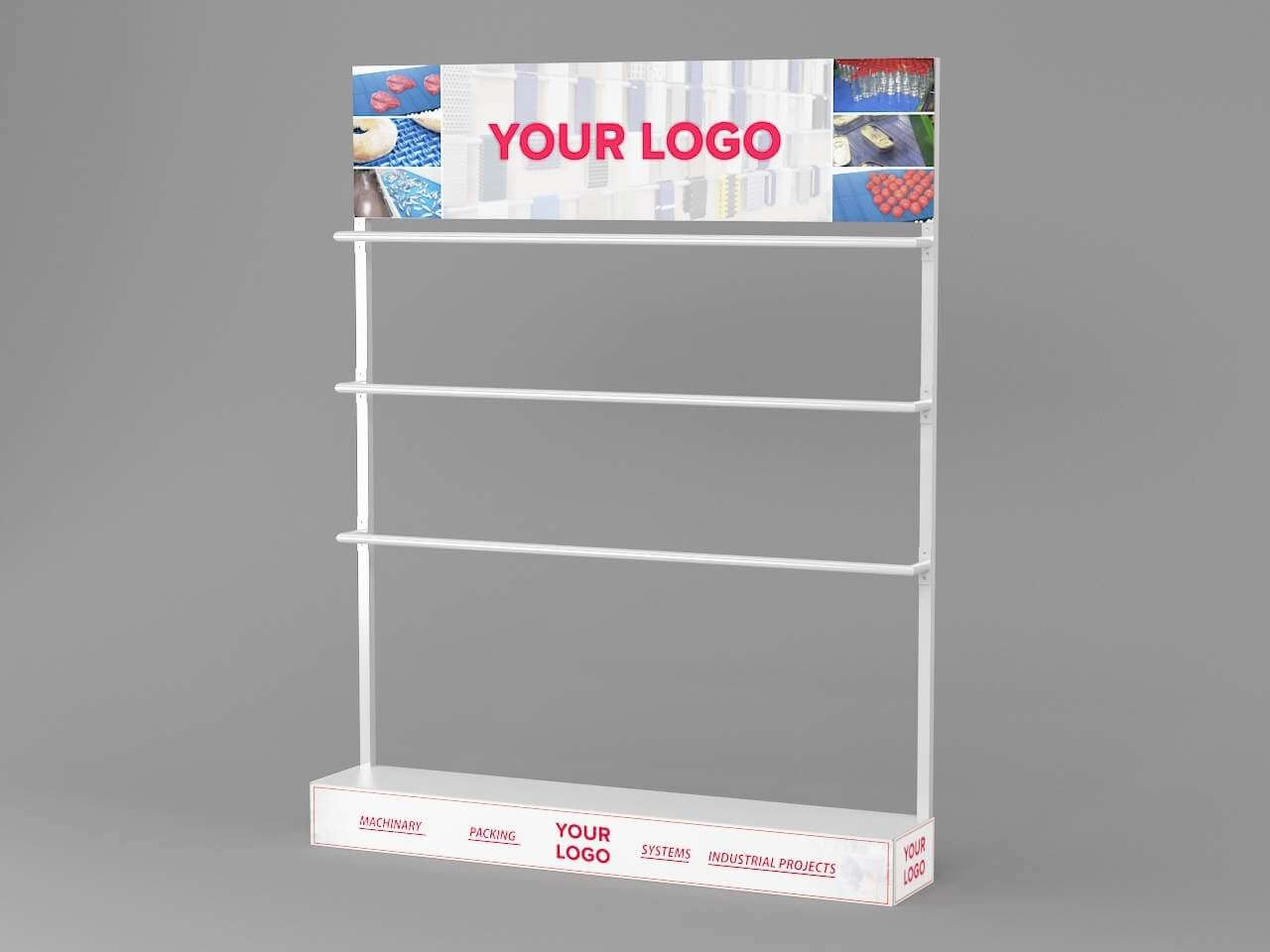 Store Display Stand Conveyor Belt - 3D Model by Noker