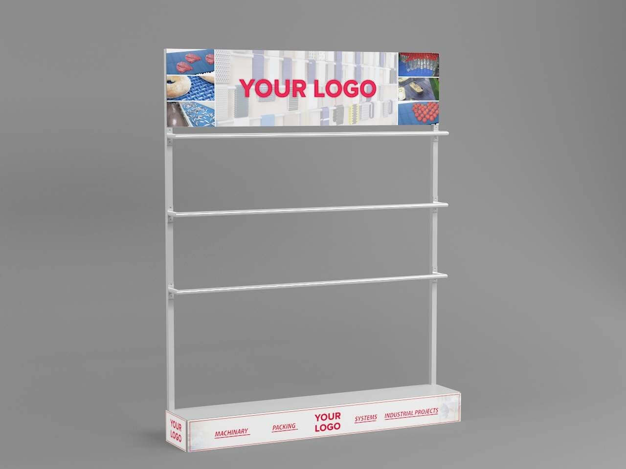 Store Display Stand Conveyor Belt - 3D Model by Noker