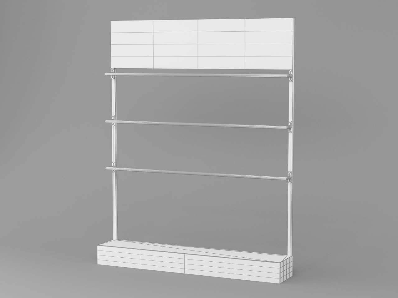 Store Display Stand Conveyor Belt - 3D Model by Noker