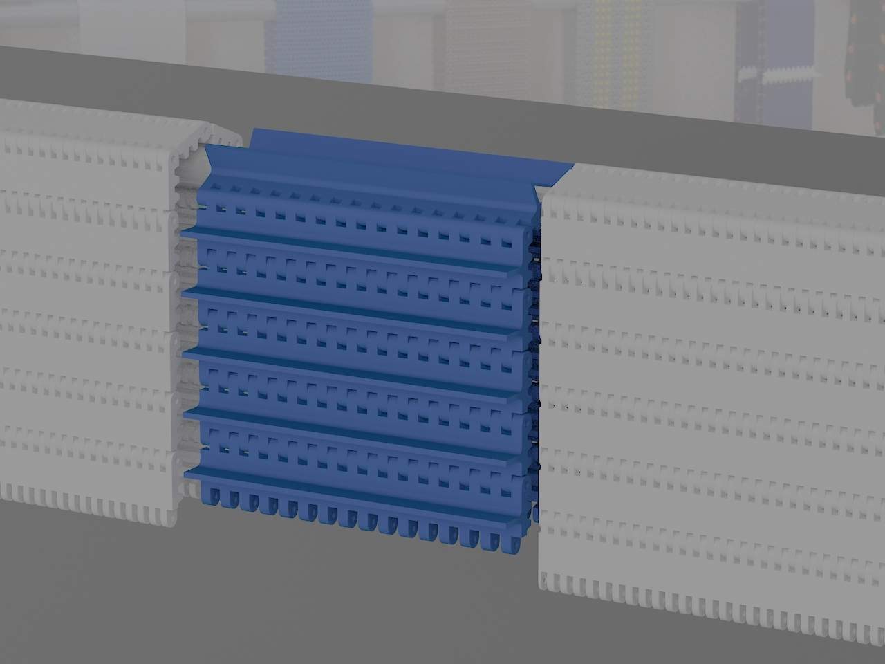 Store Display Stand Conveyor Belt - 3D Model by Noker