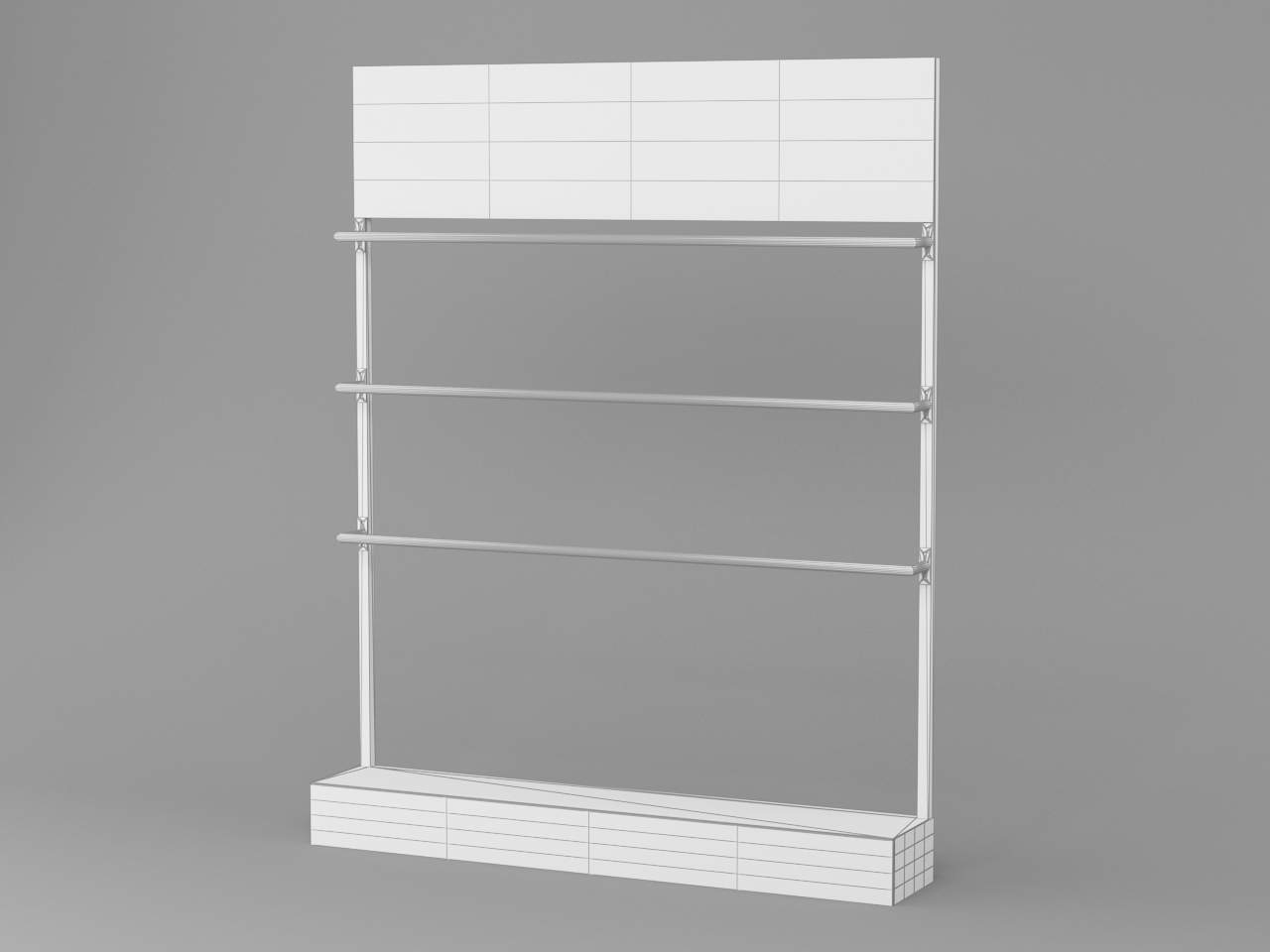 Store Display Stand - 3D Model by Noker