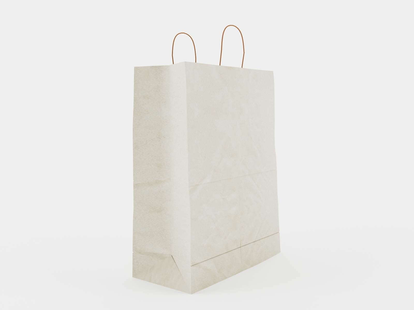 Recycled Paper Bags Pack - 3D Model by Noker