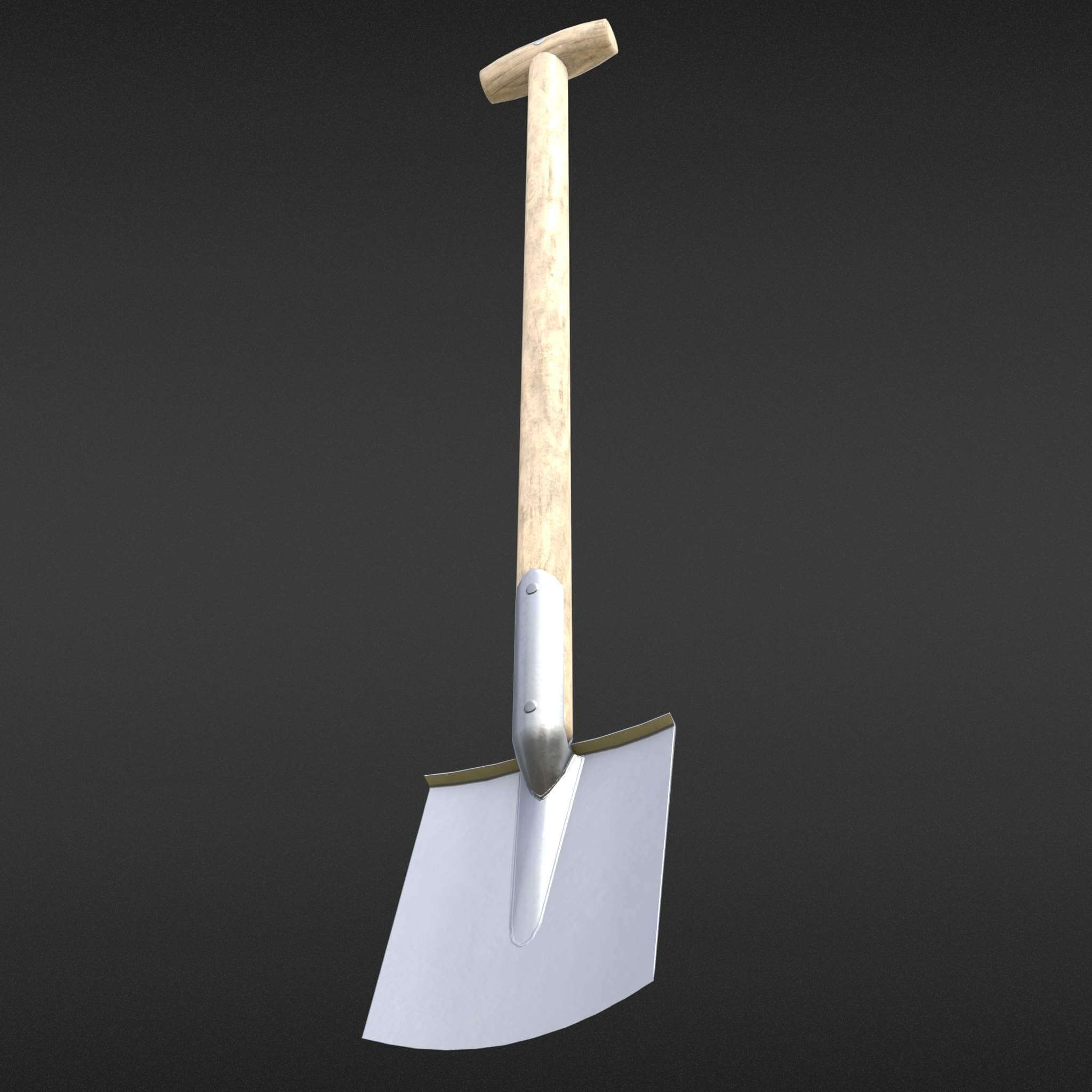 Shovel - Free 3D Model by NollieInward