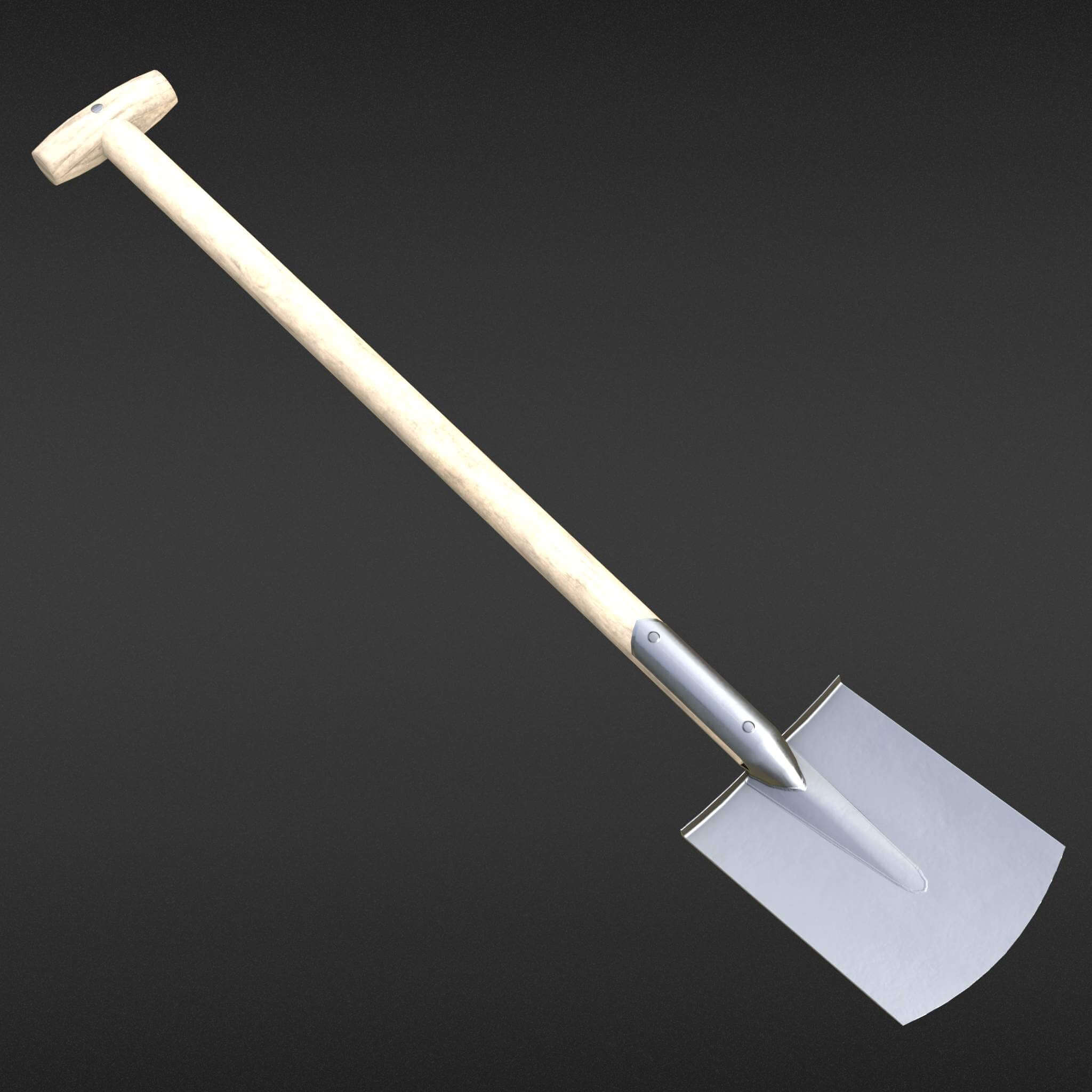 Shovel - Free 3D Model by NollieInward