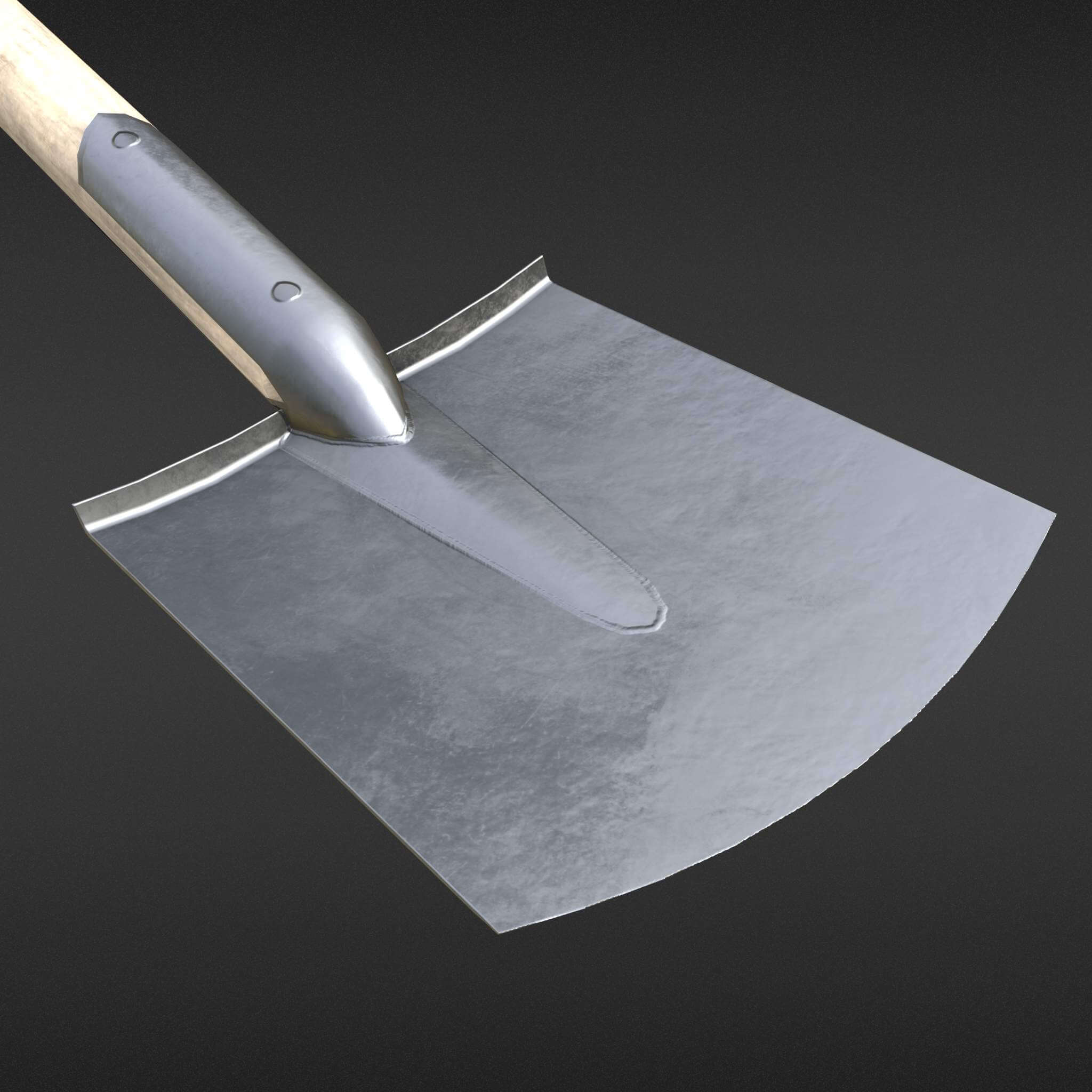 Shovel - Free 3D Model by NollieInward