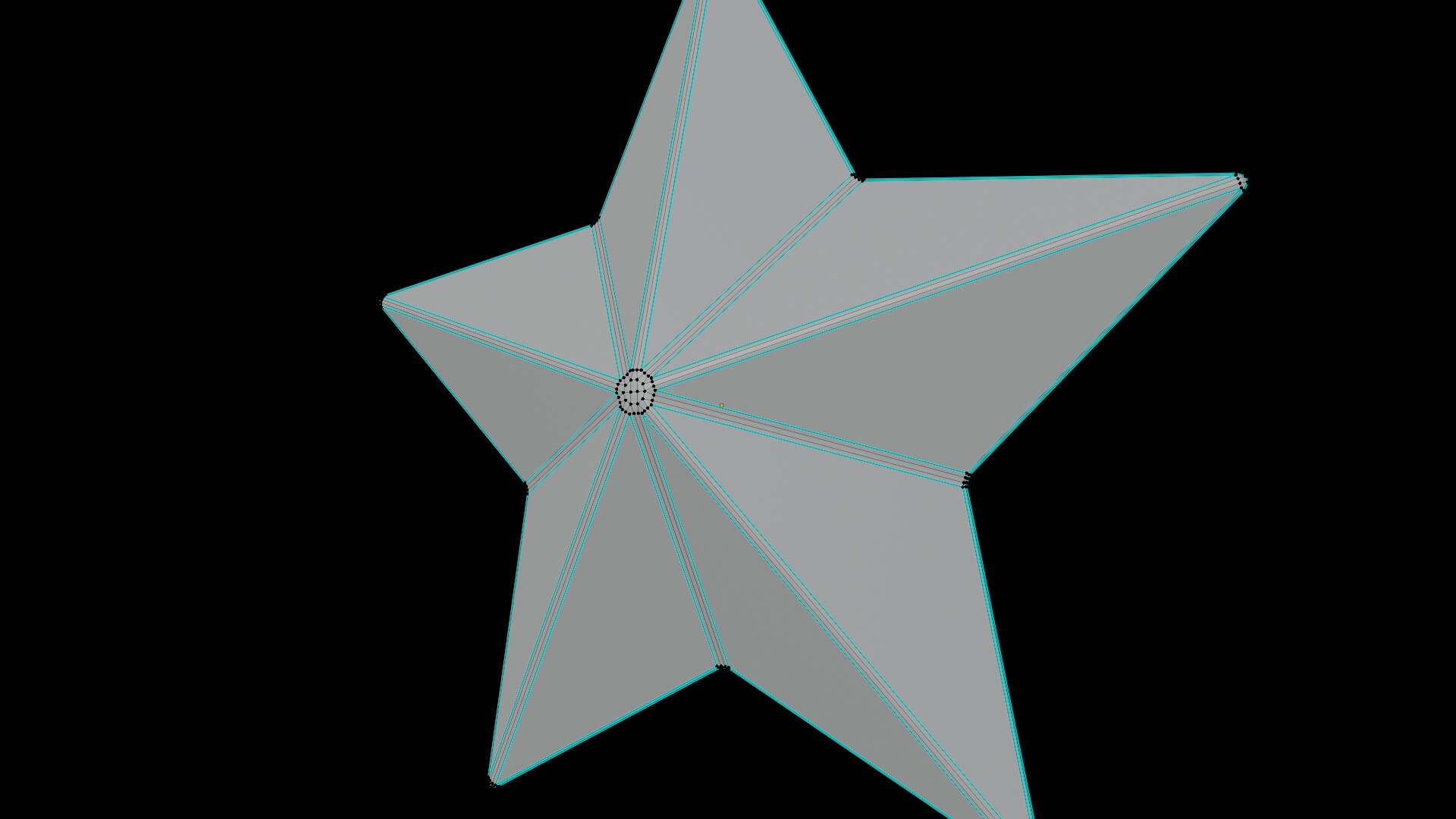 Low Poly Simple Star Model 3D Model by NomanKhalid
