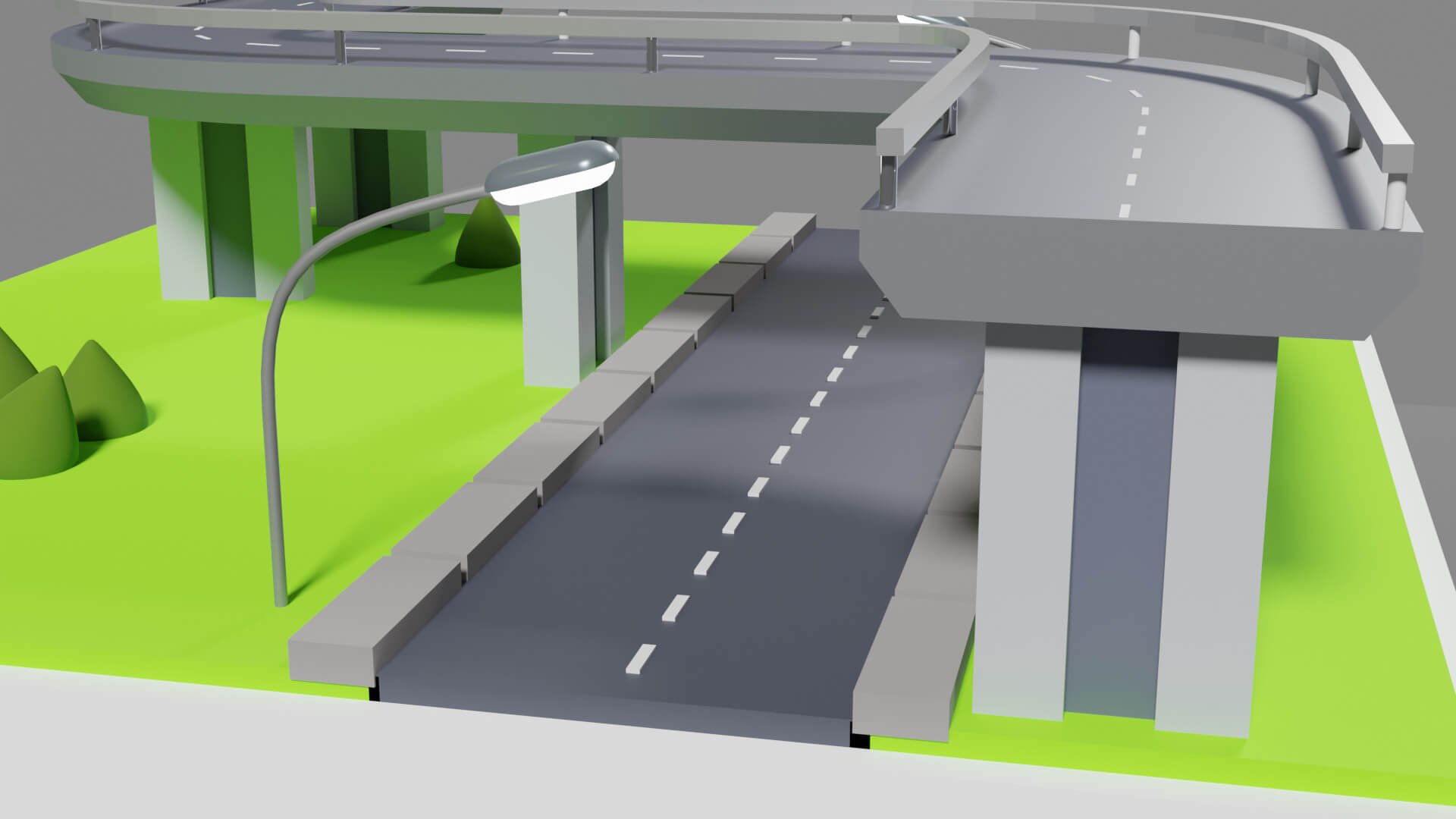 Stylized Isometric Bridge - 3D Model by NomanKhalid