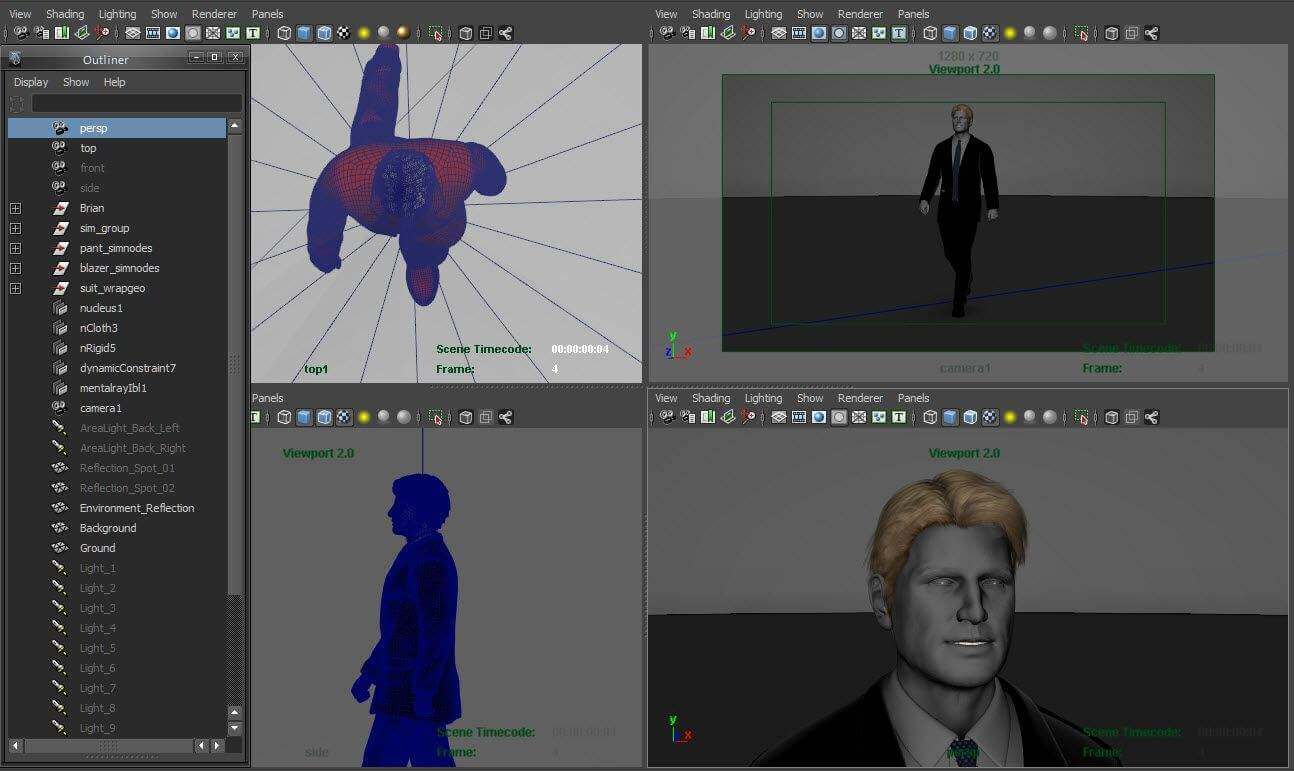 Animated Males Tom & Brian v2 by NoneCG