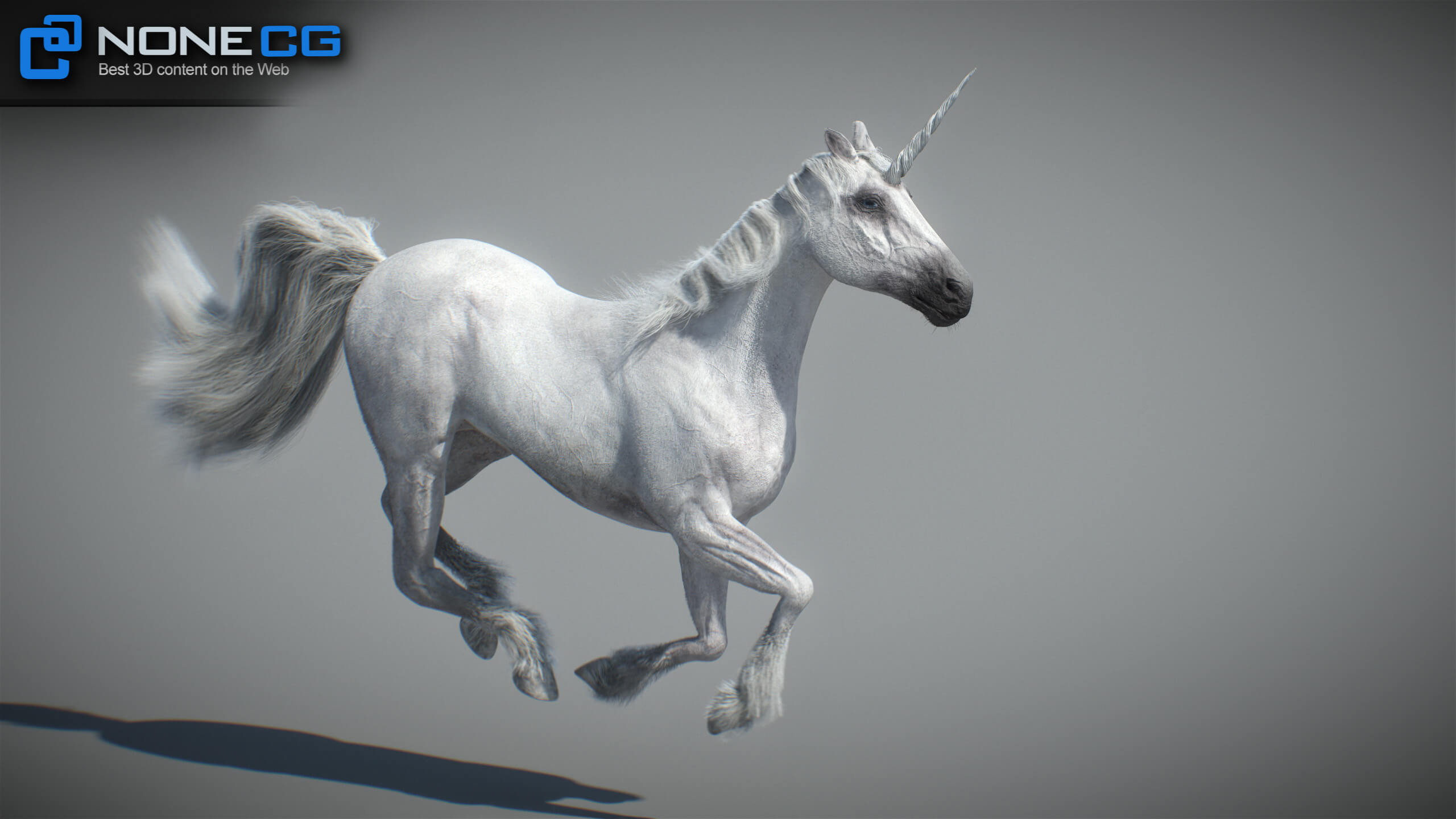 Animated Unicorn - 3D Model by NoneCG
