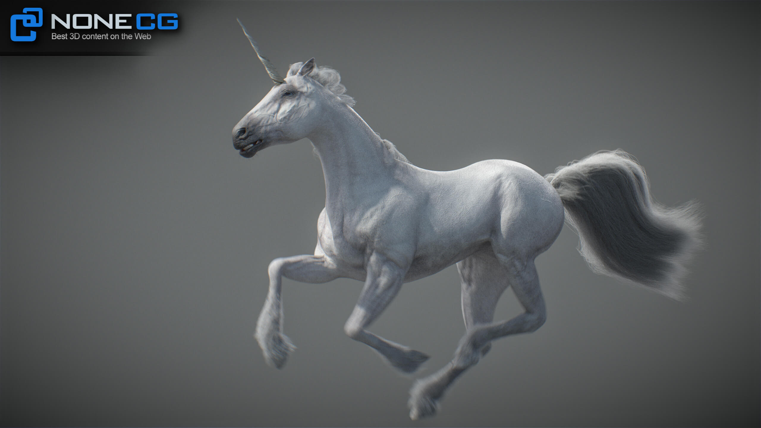 Animated Unicorn - 3D Model by NoneCG