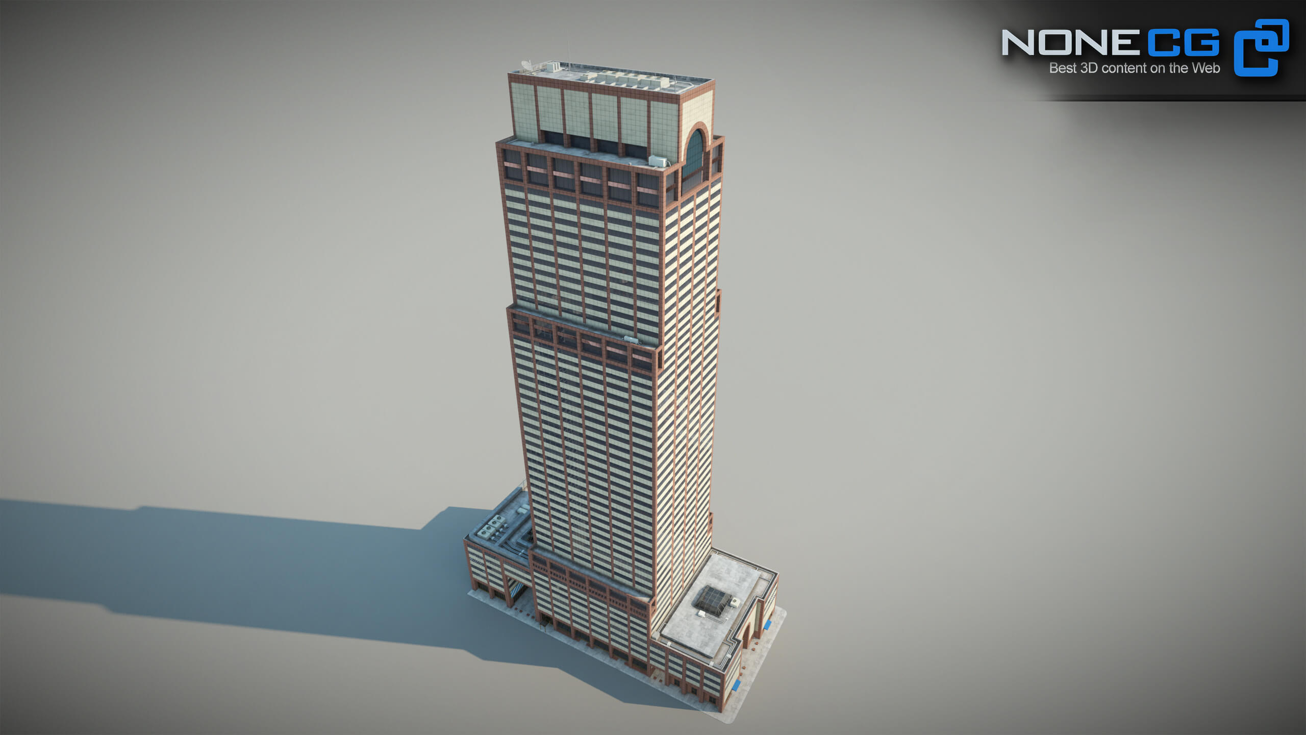 Building Axa Equitable Center - 3D Model by NoneCG
