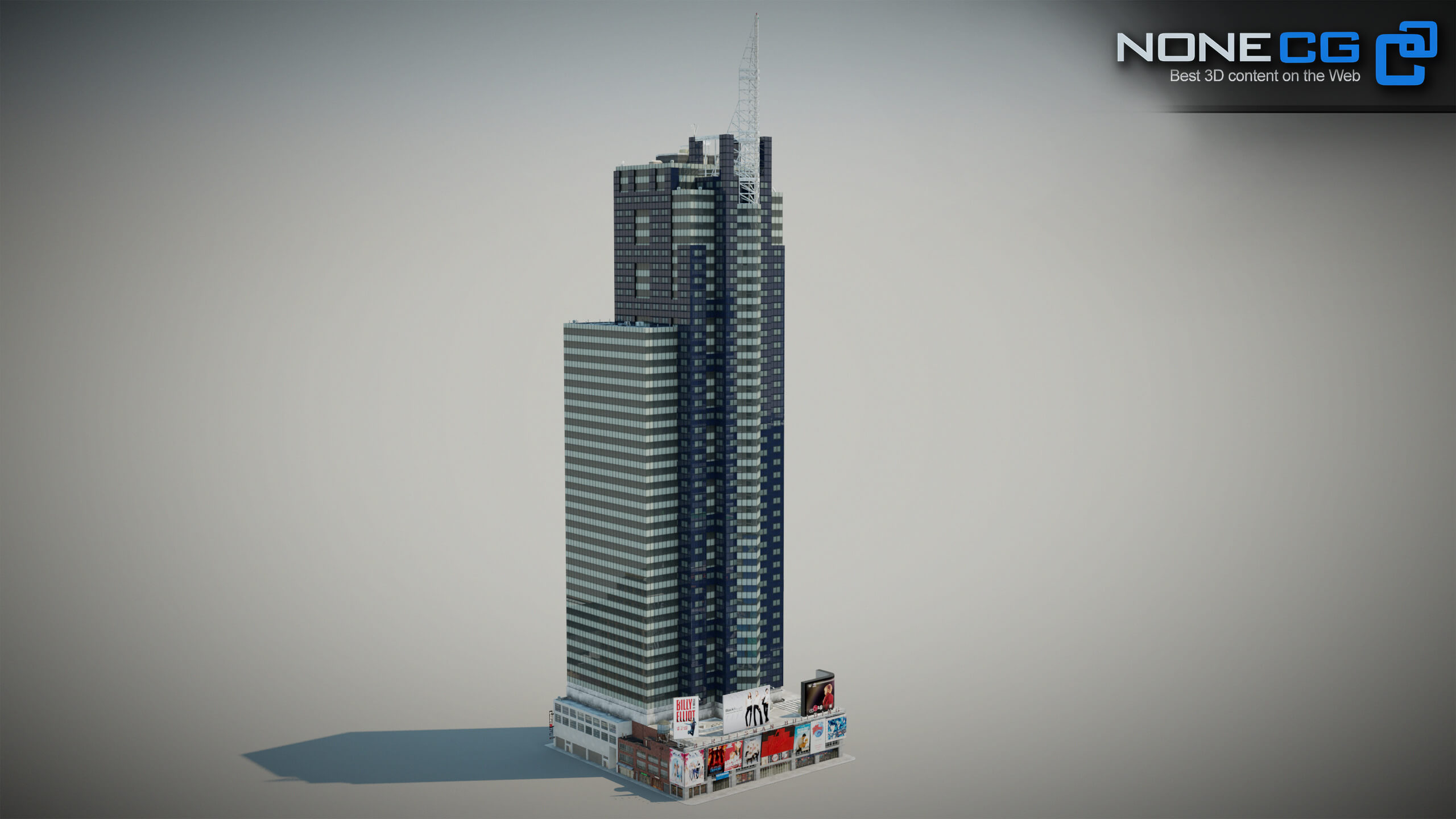 Building Bertelsmann - 3D Model by NoneCG