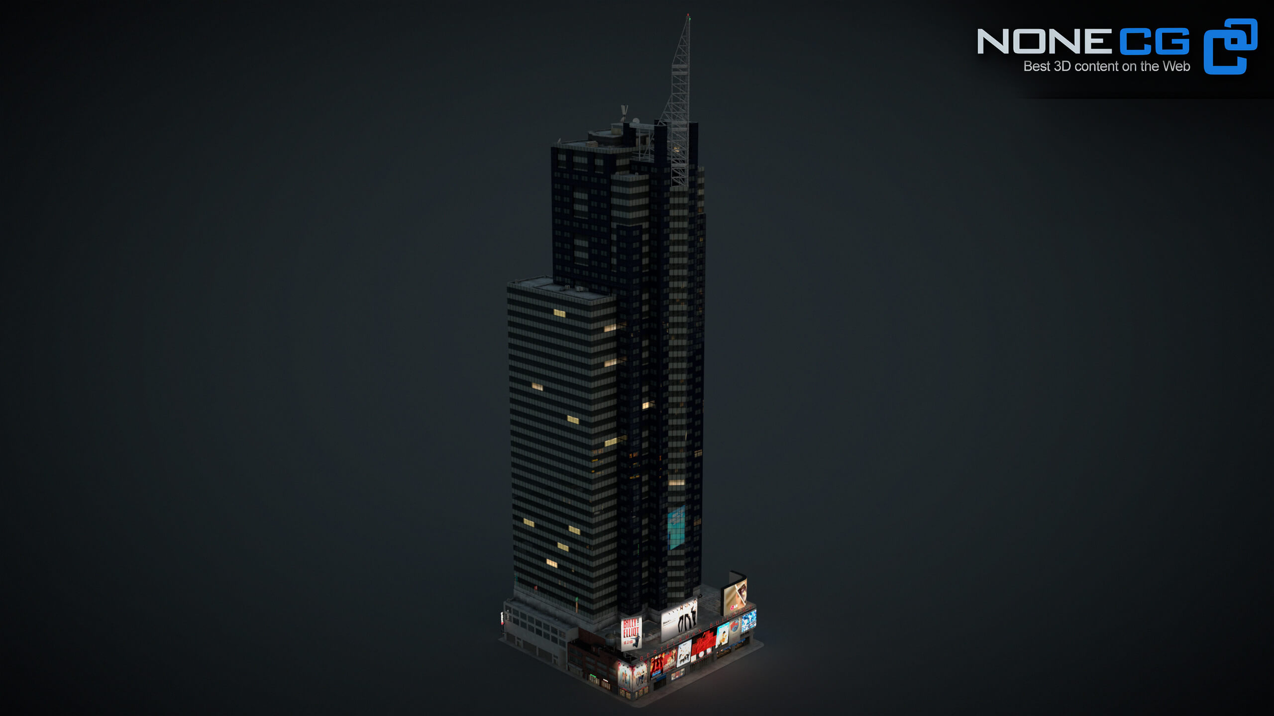 Building Bertelsmann - 3D Model by NoneCG