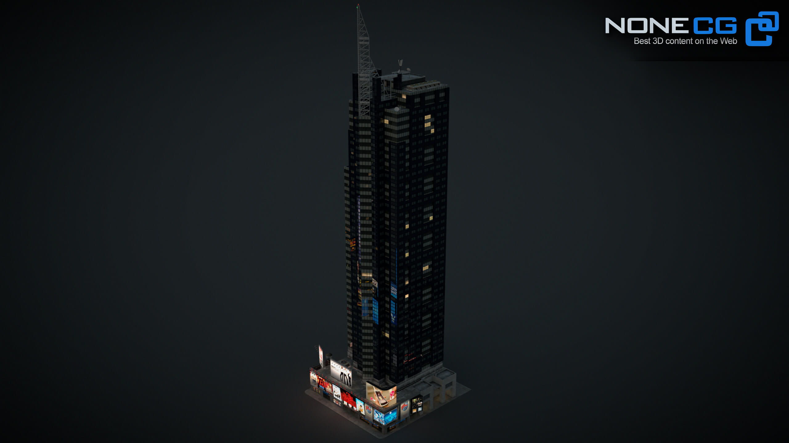 Building Bertelsmann - 3D Model by NoneCG