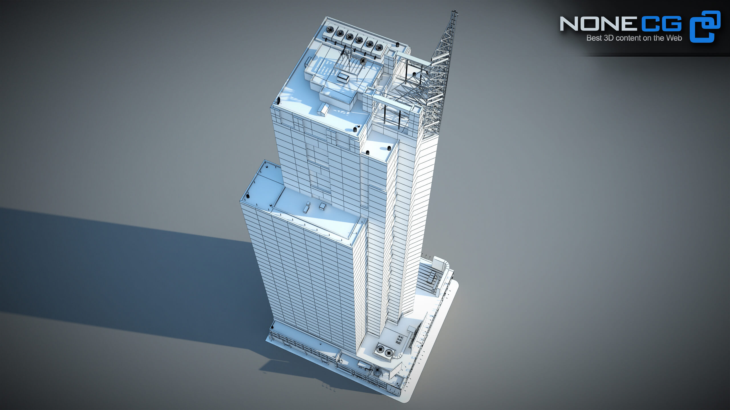 Building Bertelsmann - 3D Model by NoneCG