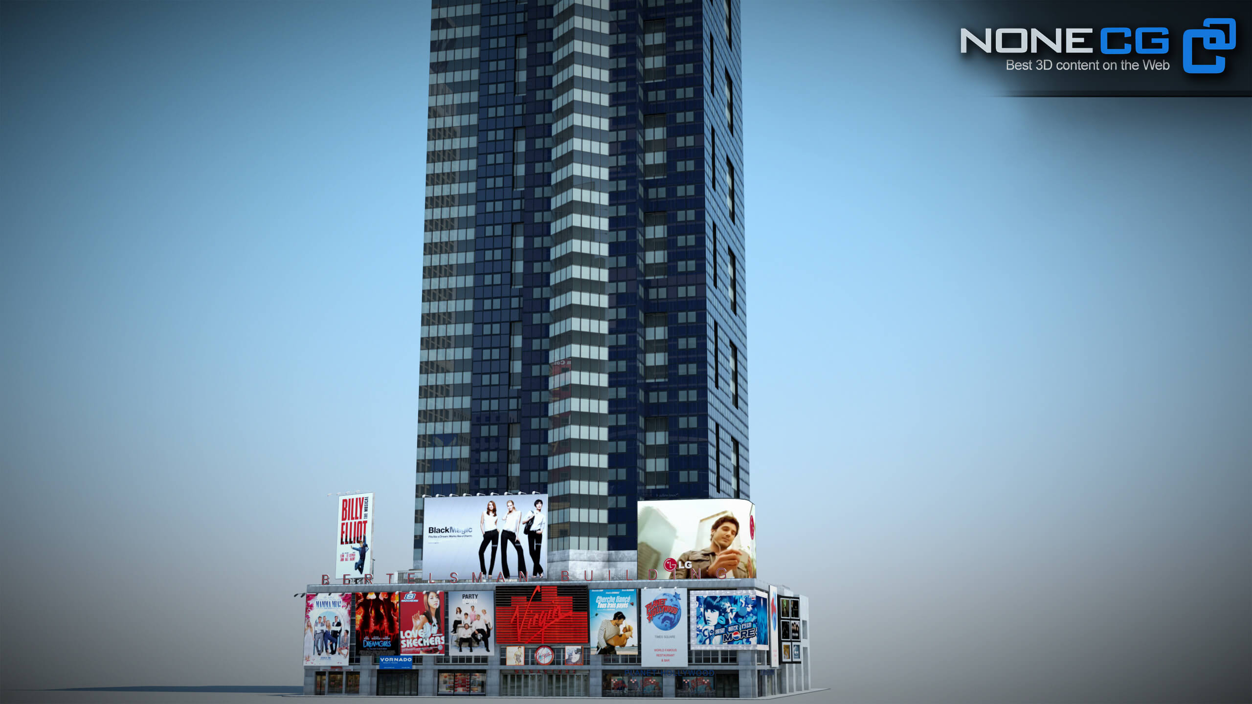 Building Bertelsmann - 3D Model by NoneCG