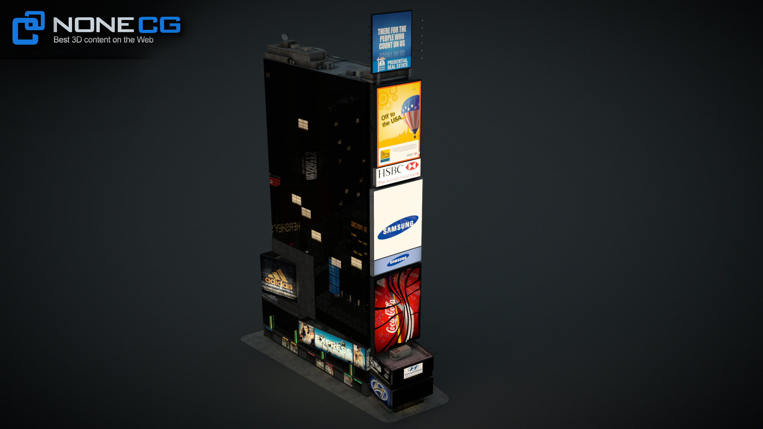 Building Ramada Renaissance - 3D Model by NoneCG