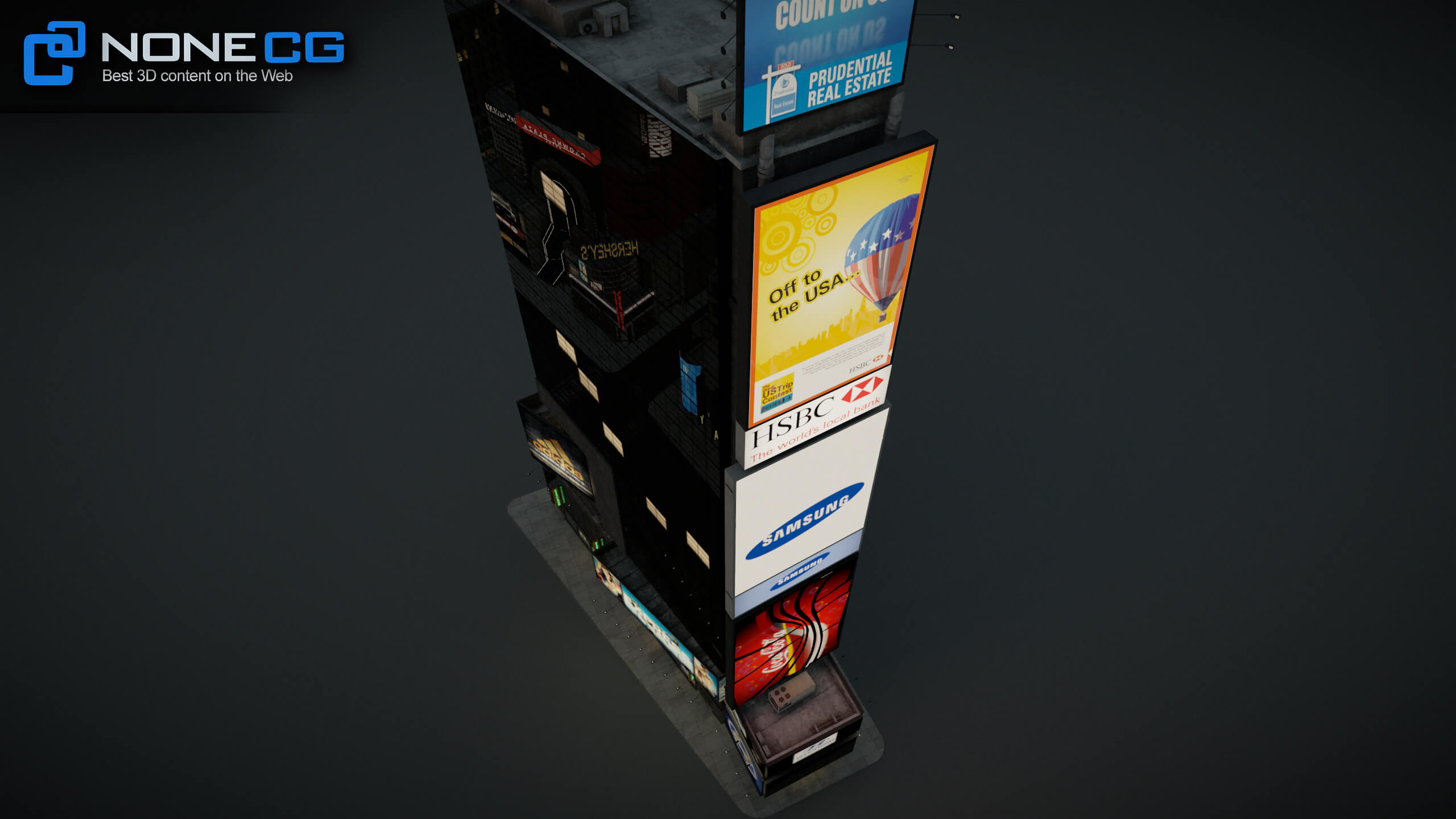 Building Ramada Renaissance - 3D Model by NoneCG