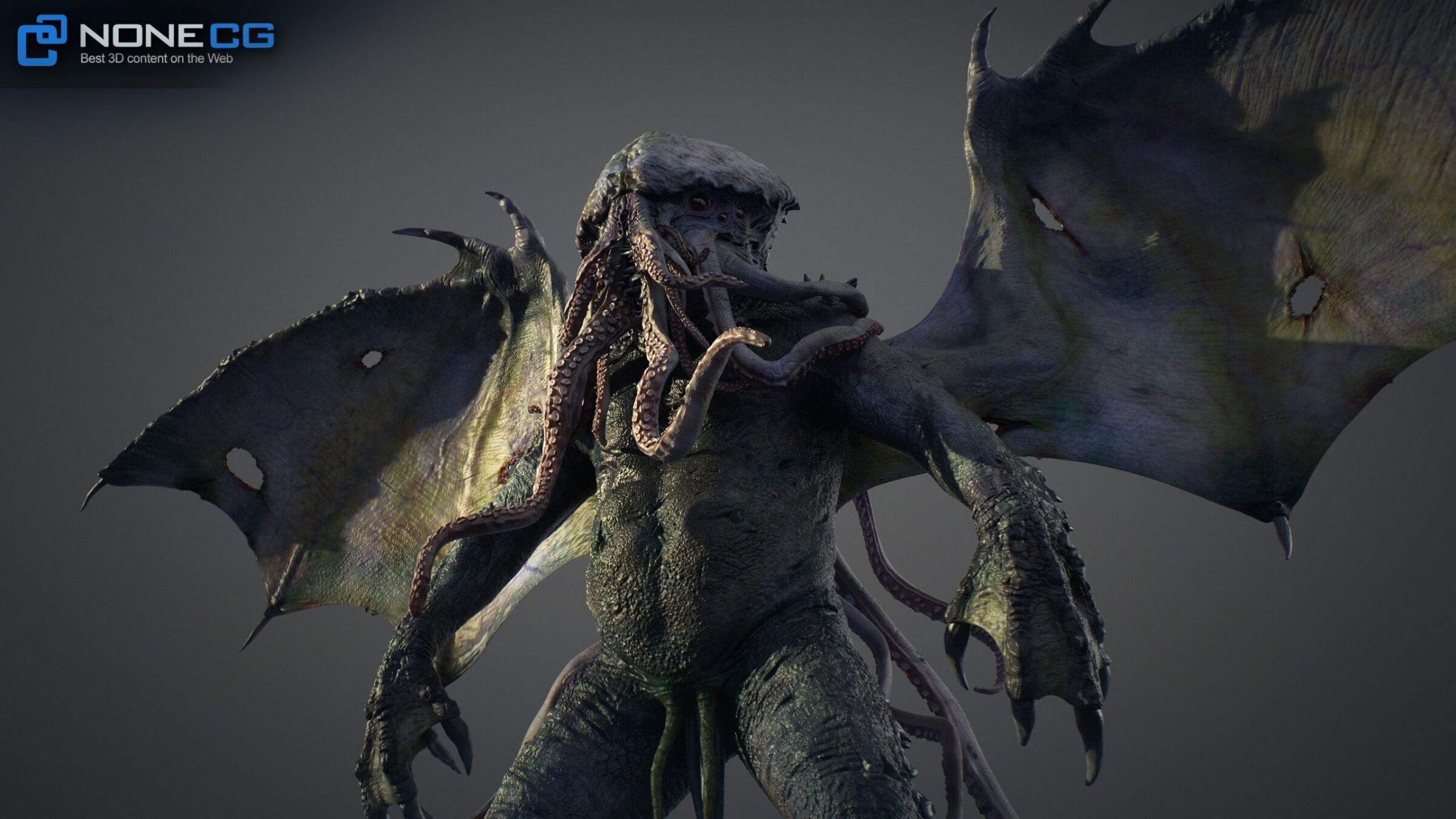 Cthulhu - 3D Model by NoneCG