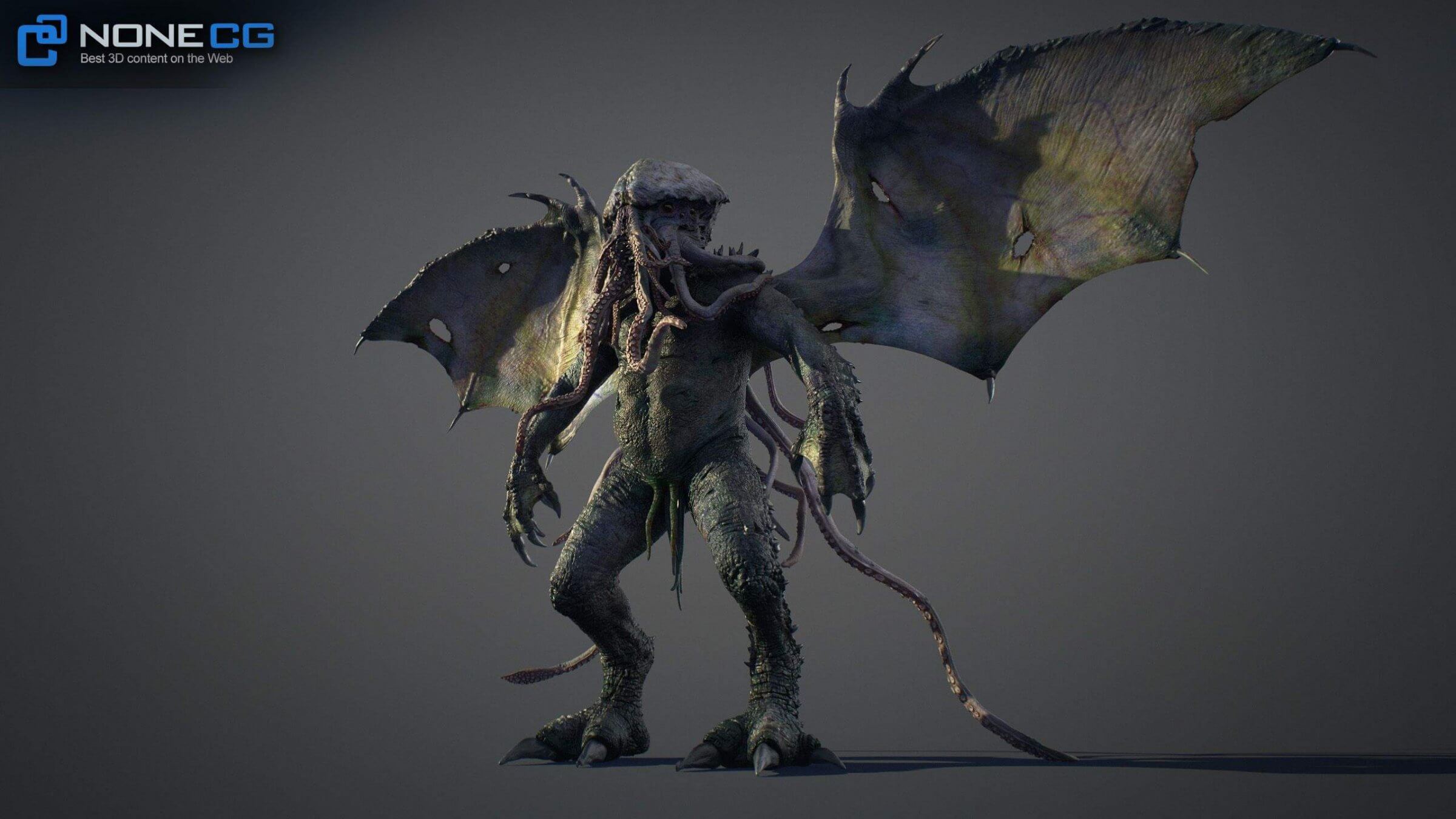 Cthulhu - 3D Model by NoneCG