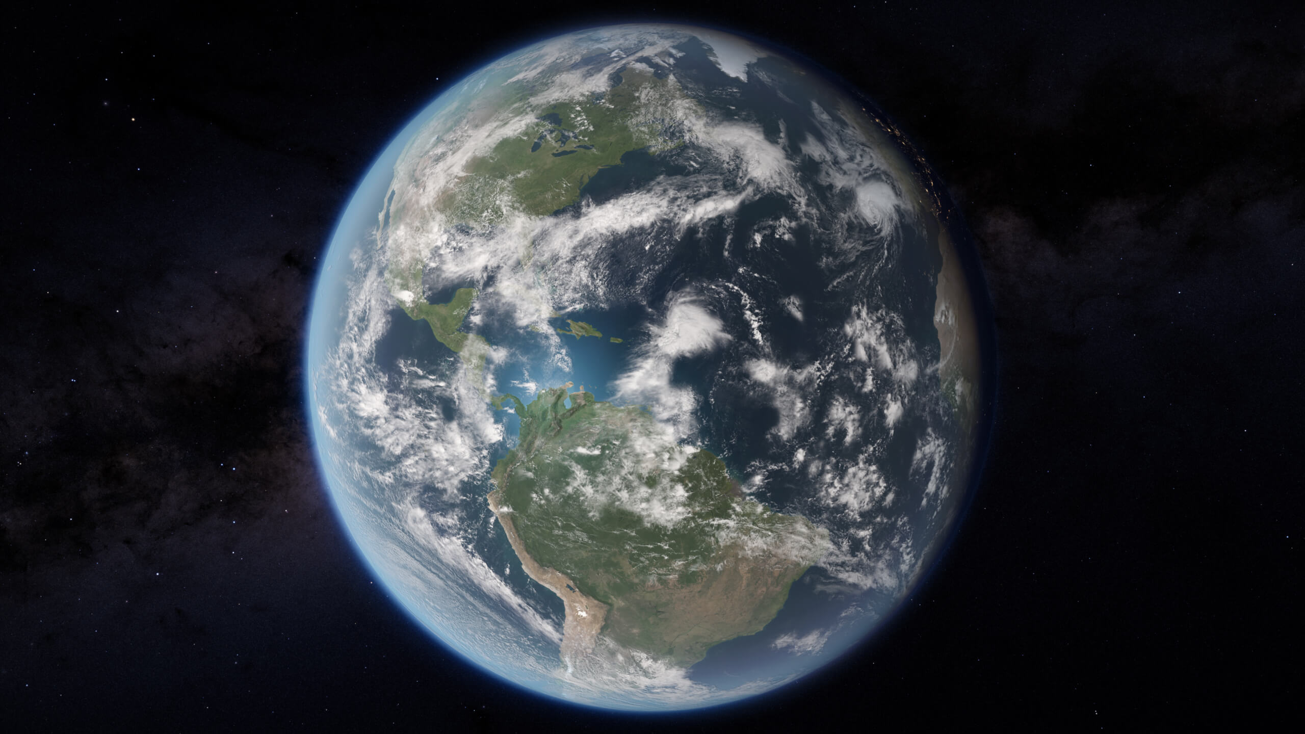 Hyper-Real Earth 3D Model by NoneCG