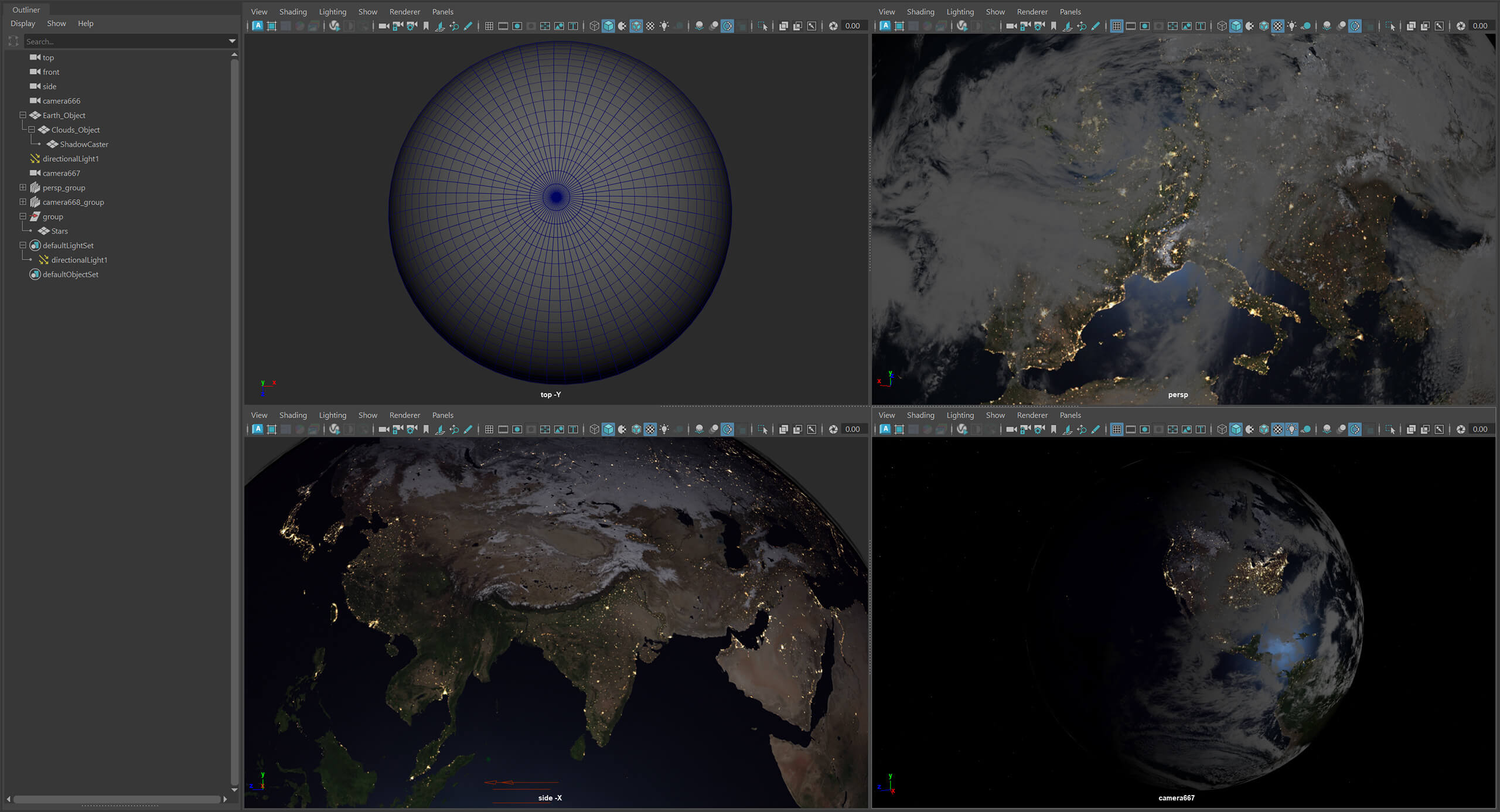 Hyper-Real Earth 3D Model by NoneCG