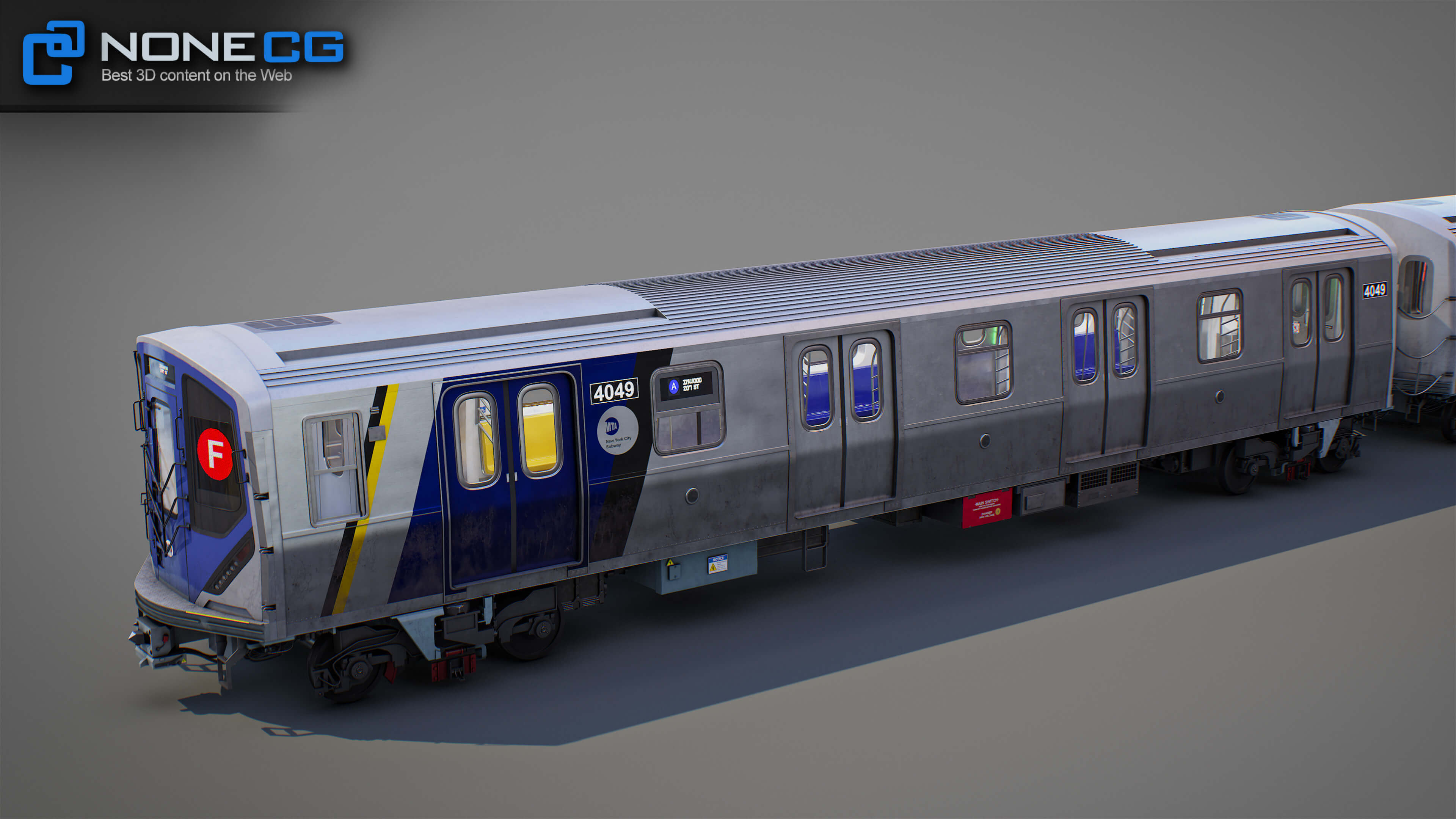 New York City R211 Subway Trains - 3D Model by NoneCG