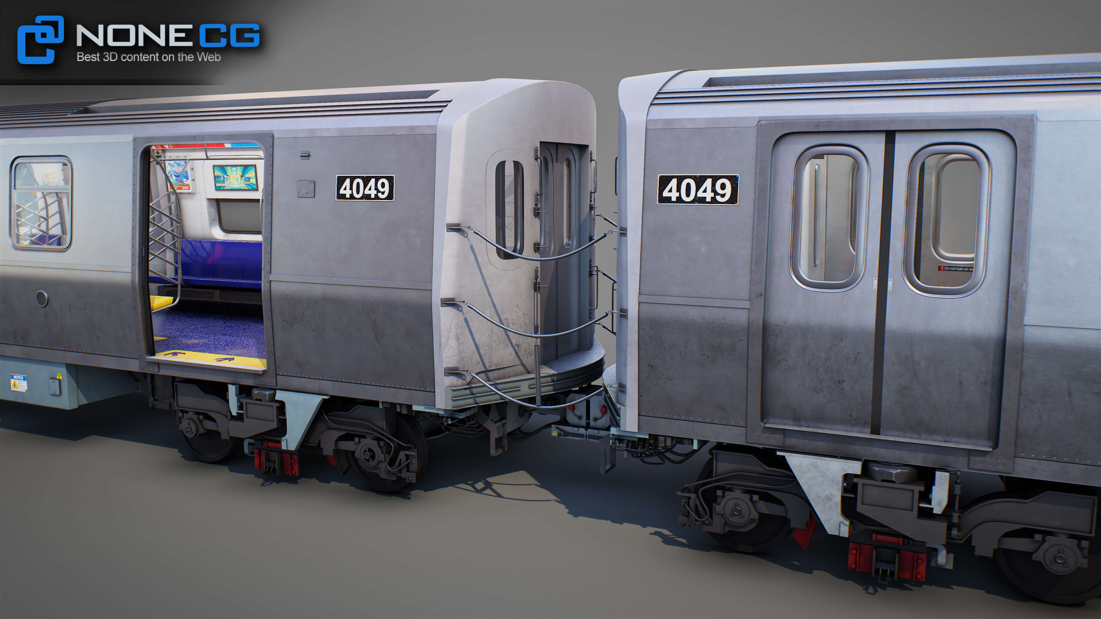 New York City R211 Subway Trains - 3D Model by NoneCG