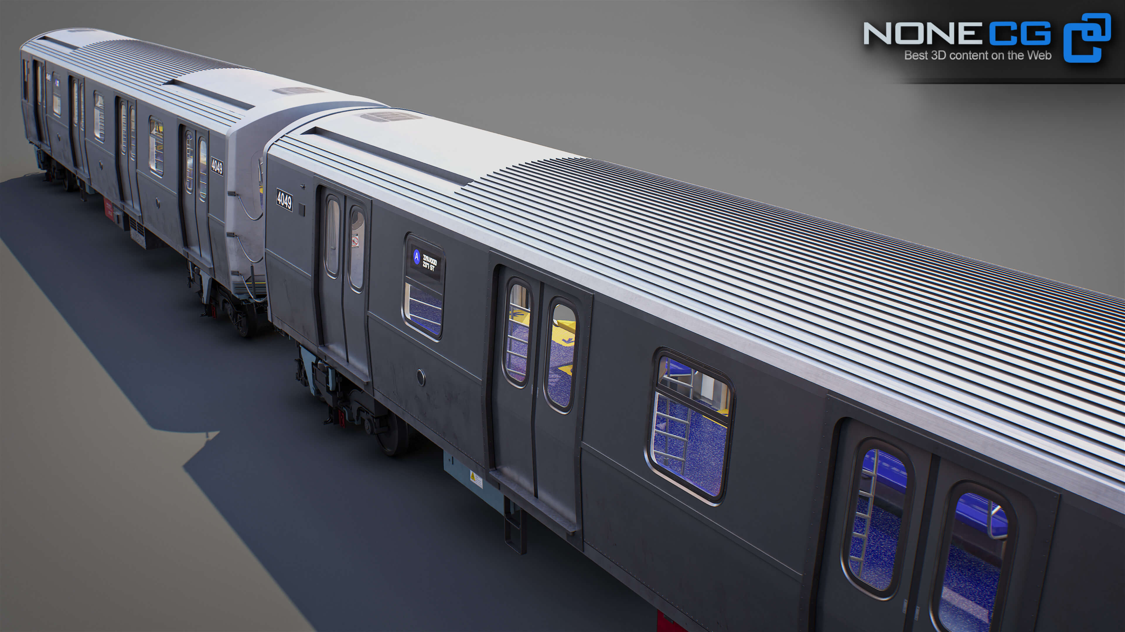 New York City R211 Subway Trains - 3D Model by NoneCG