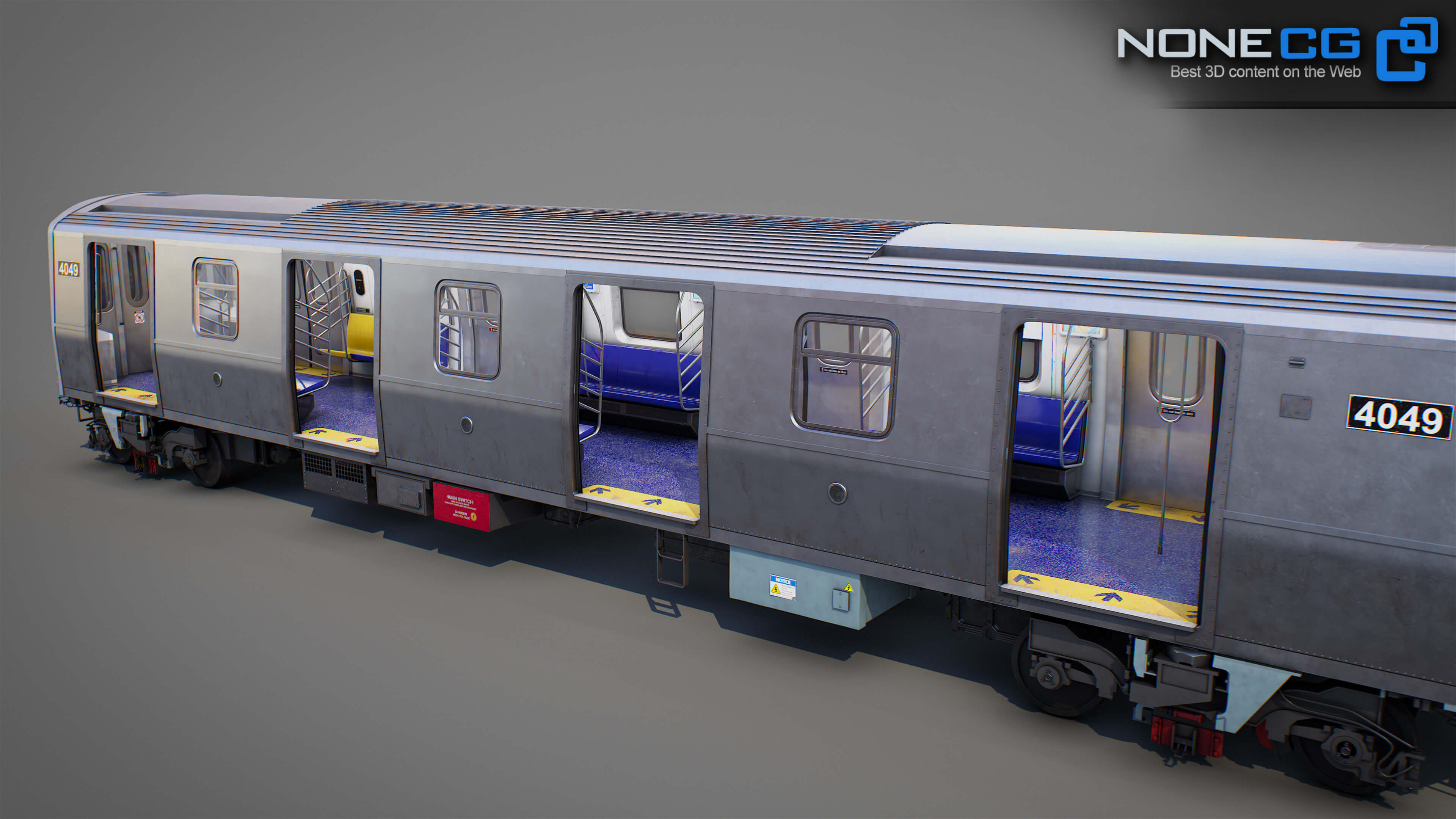 New York City R211 Subway Trains - 3D Model by NoneCG