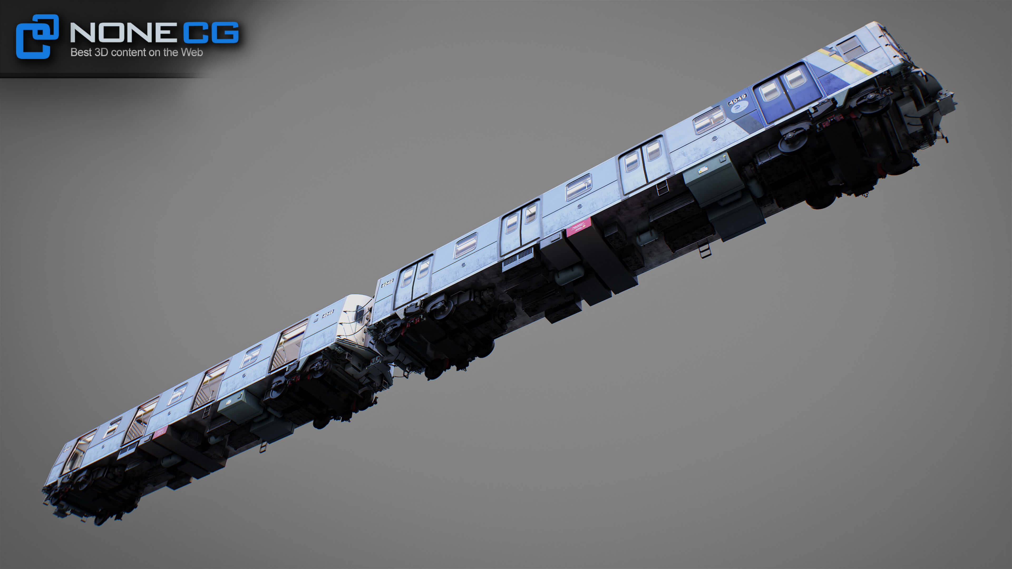 New York City R211 Subway Trains - 3D Model by NoneCG