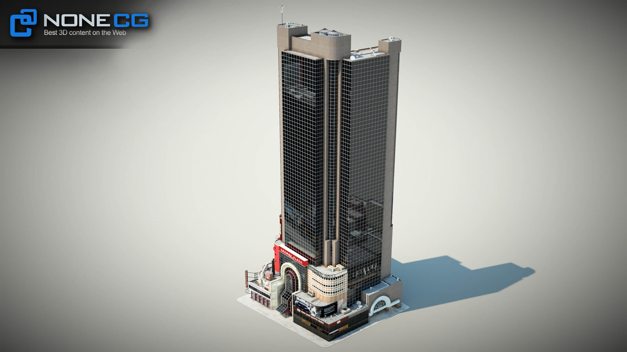 NYC Buildings Pack - 3D Model by NoneCG