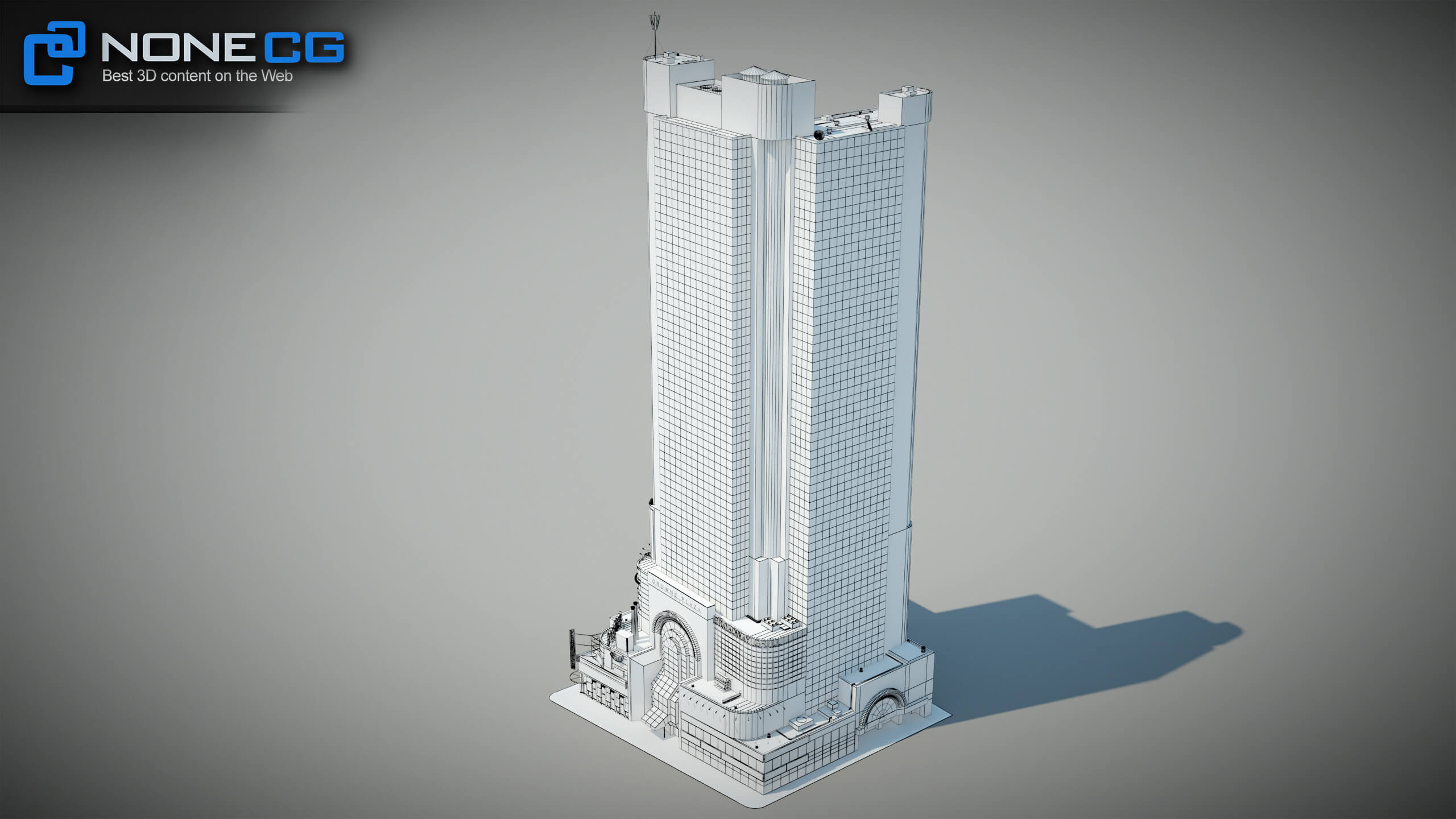 NYC Buildings Pack - 3D Model by NoneCG