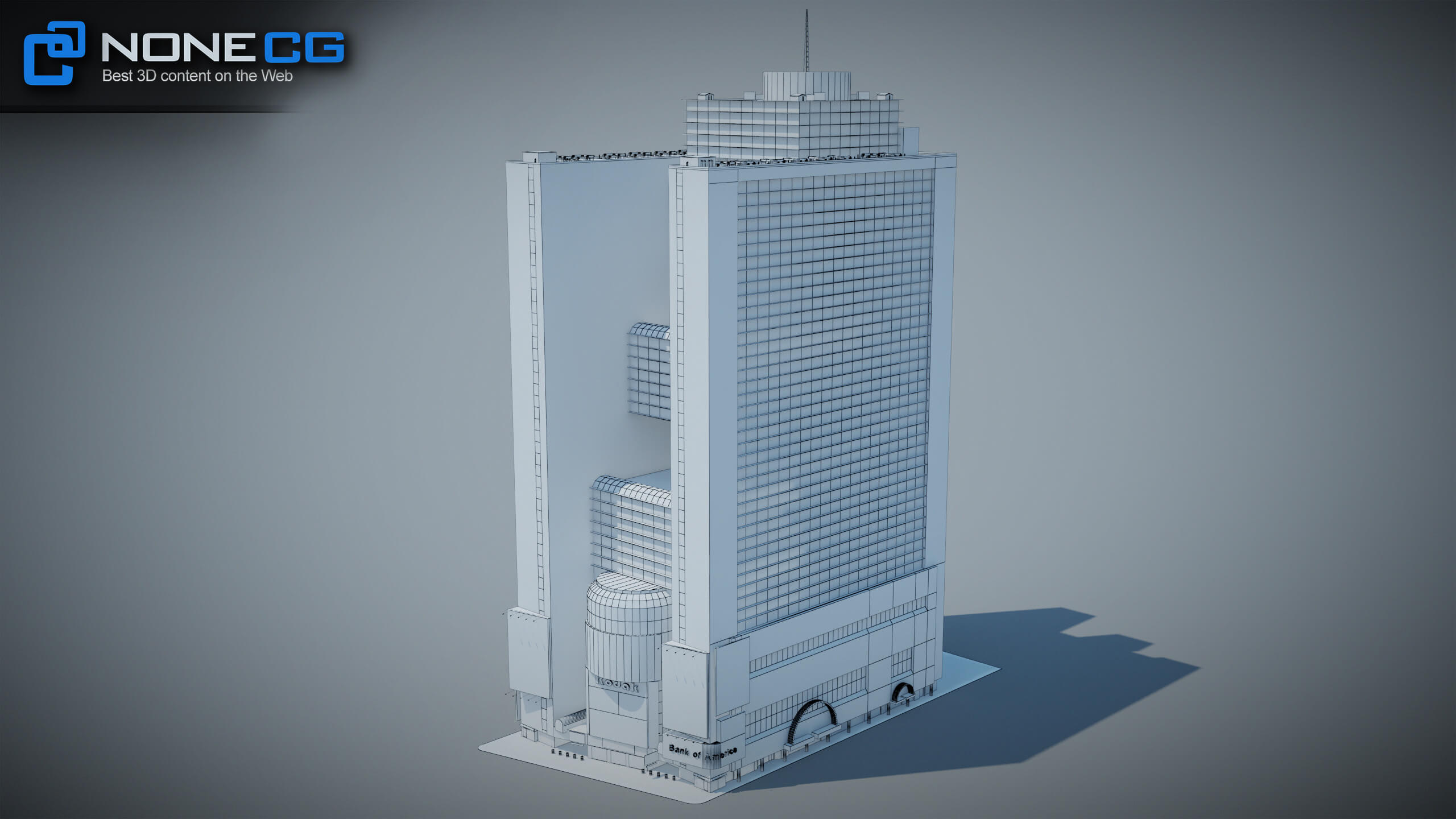 NYC Buildings Pack - 3D Model by NoneCG