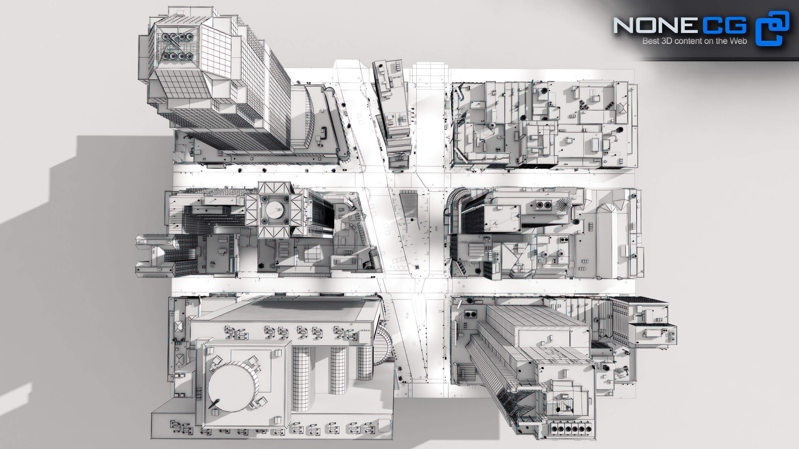 NYC Times Square - 3D Model by NoneCG