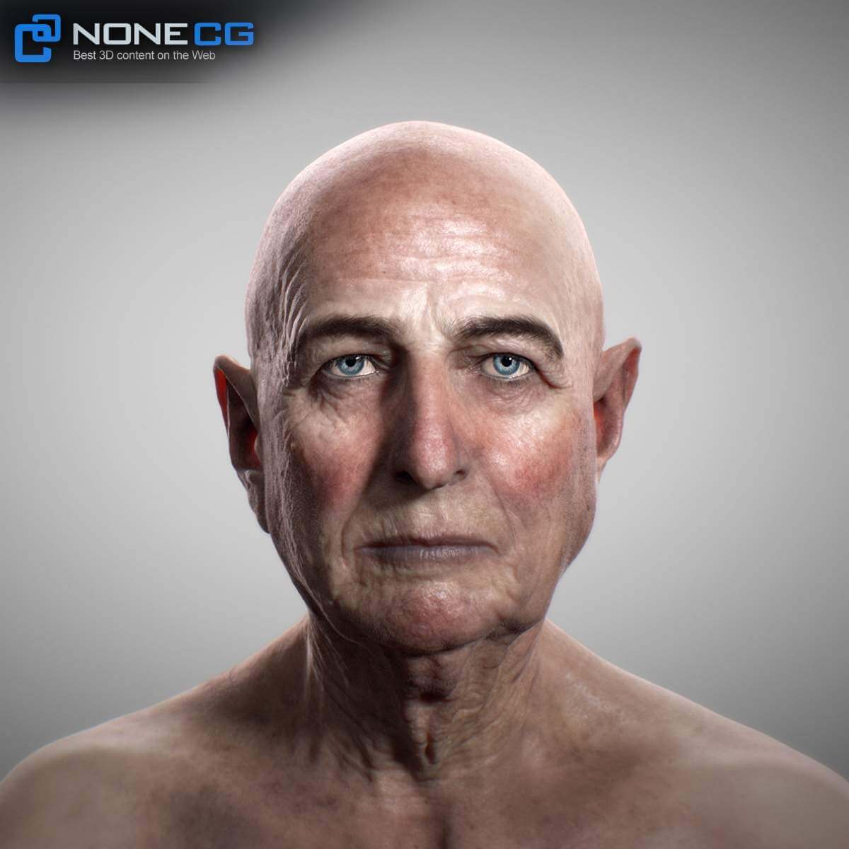 Old Man Alex - 3D Model by NoneCG