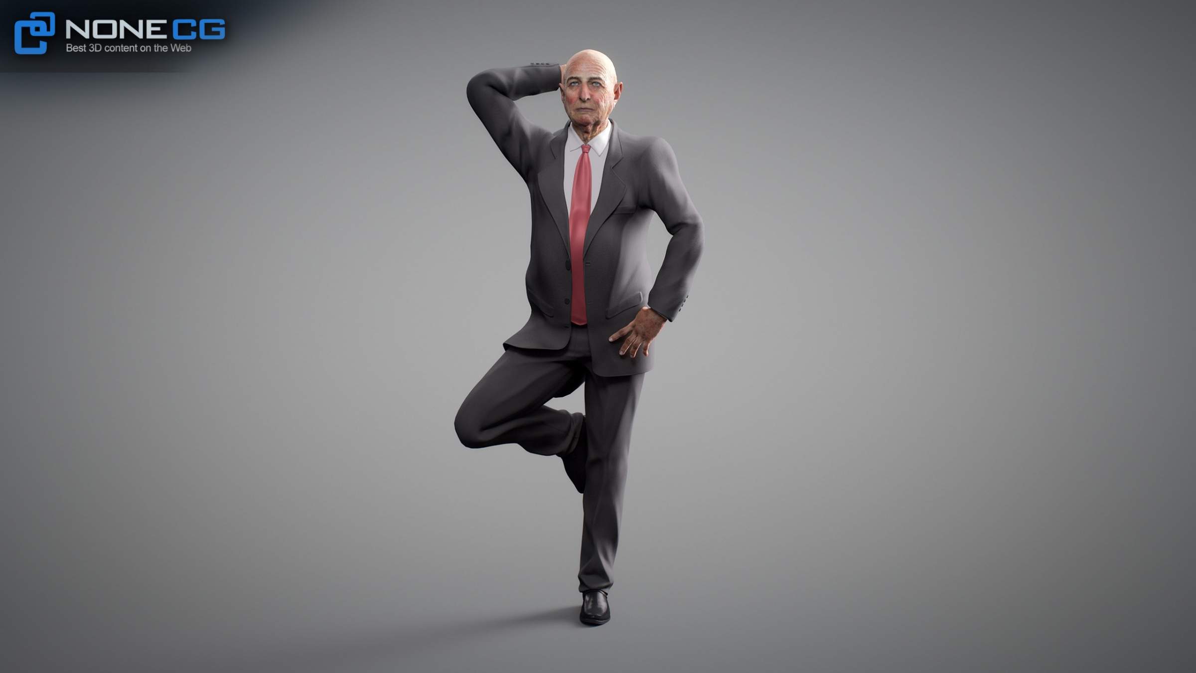 Old Man Alex - 3D Model by NoneCG