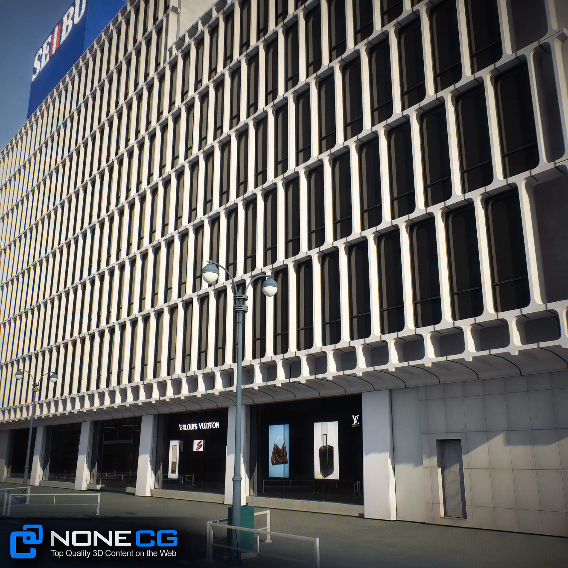 Tokyo Shibuya Block #4 - 3D Model by NoneCG