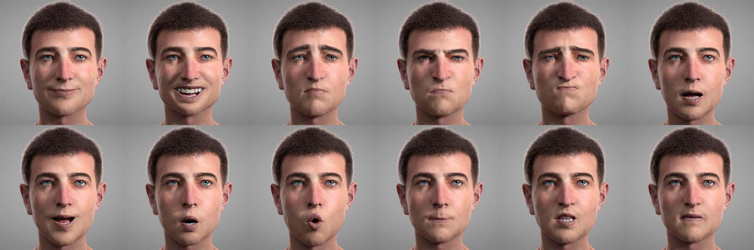 Young Man Alex - 3D Model by NoneCG