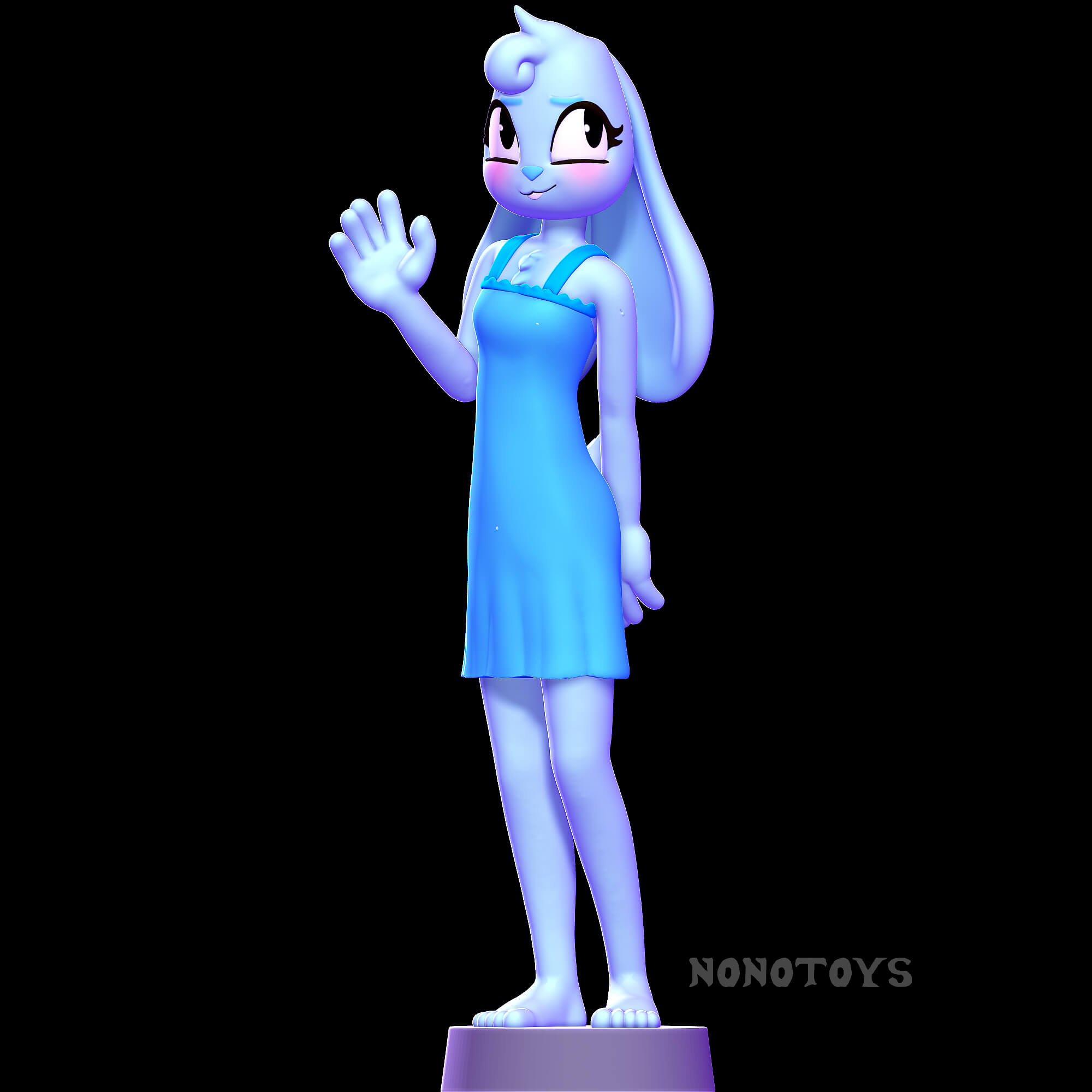 Bonnibel - NSFW/Sfw 3D Model by NoNoToys