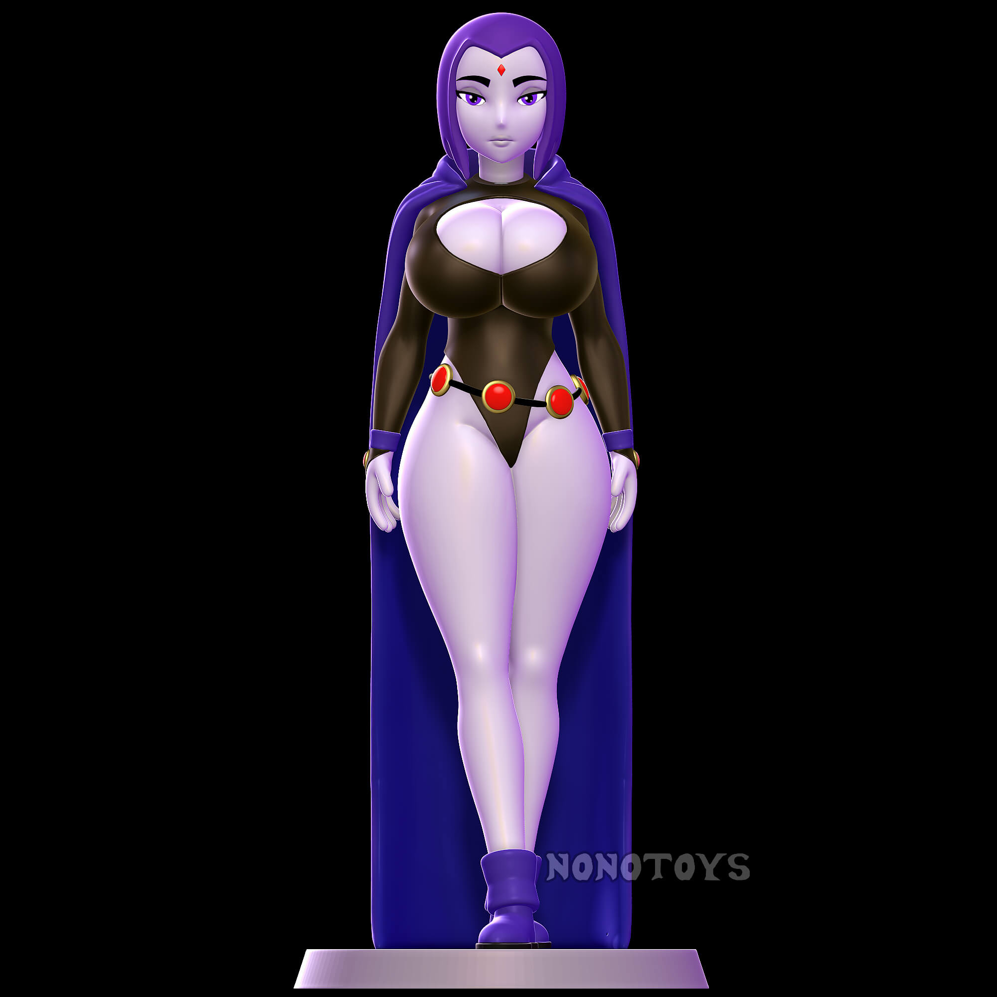 Raven - Sfw/NSFW 3D Model by NoNoToys