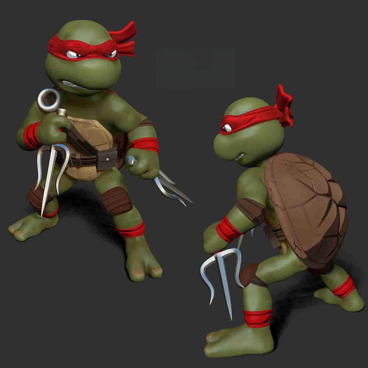 Raphael Teenage Mutant Ninja Turtles - 3D Model by NOOR JEWEL