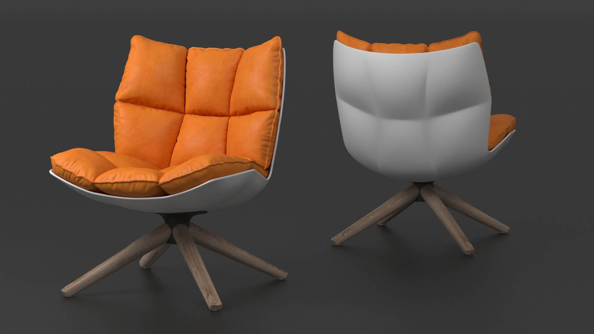 Chair Husk B&B - 3D Model by norbert26