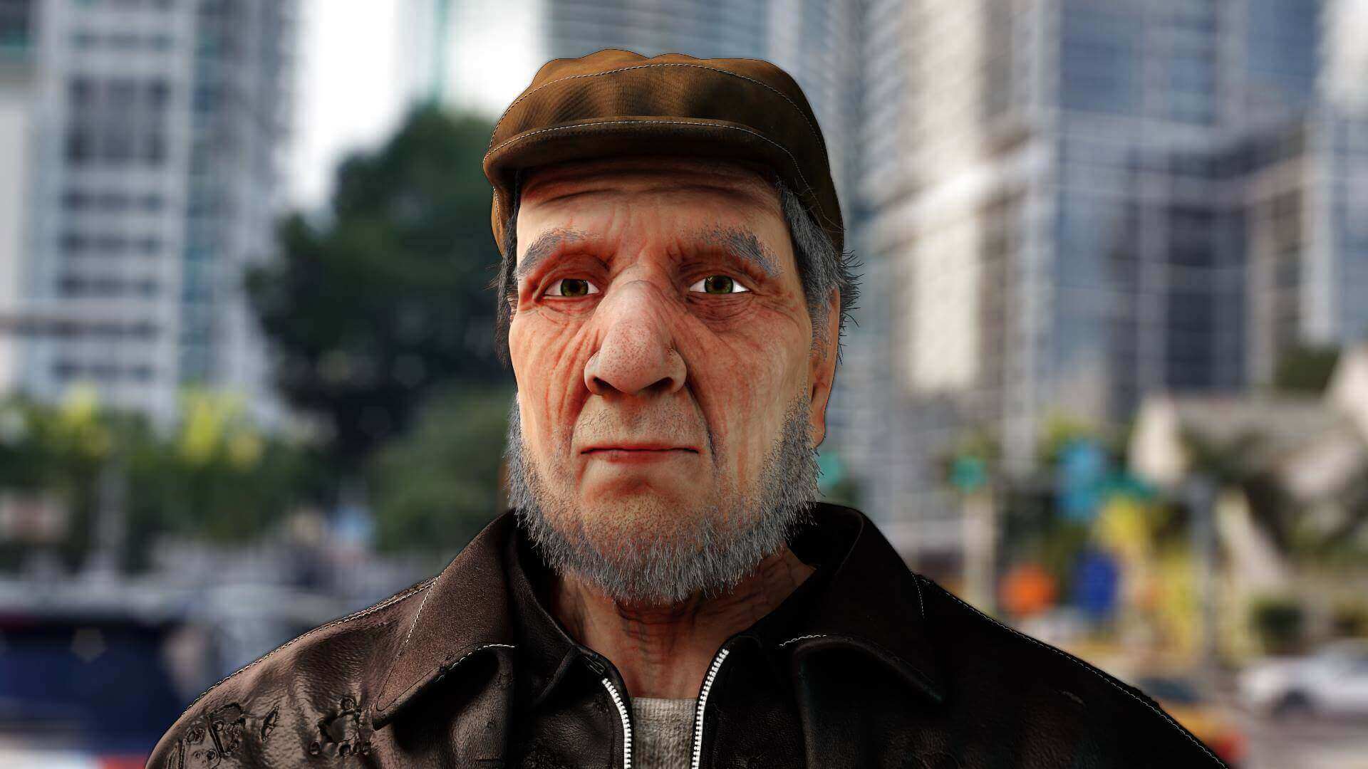 homeless 3D Render, Digital Art by norberto3d