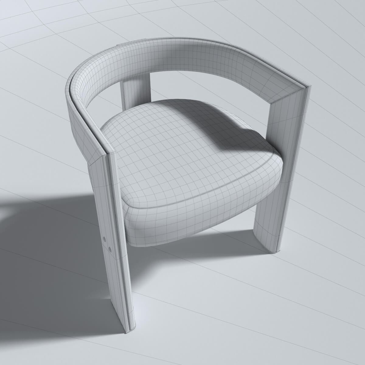Brooklyn Dining Chair 3D Model by North2023