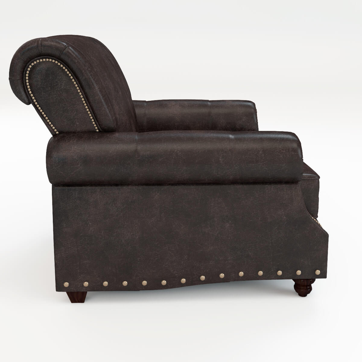 Landry Leather Armchair and Sofa Collection 3D Models by North2023