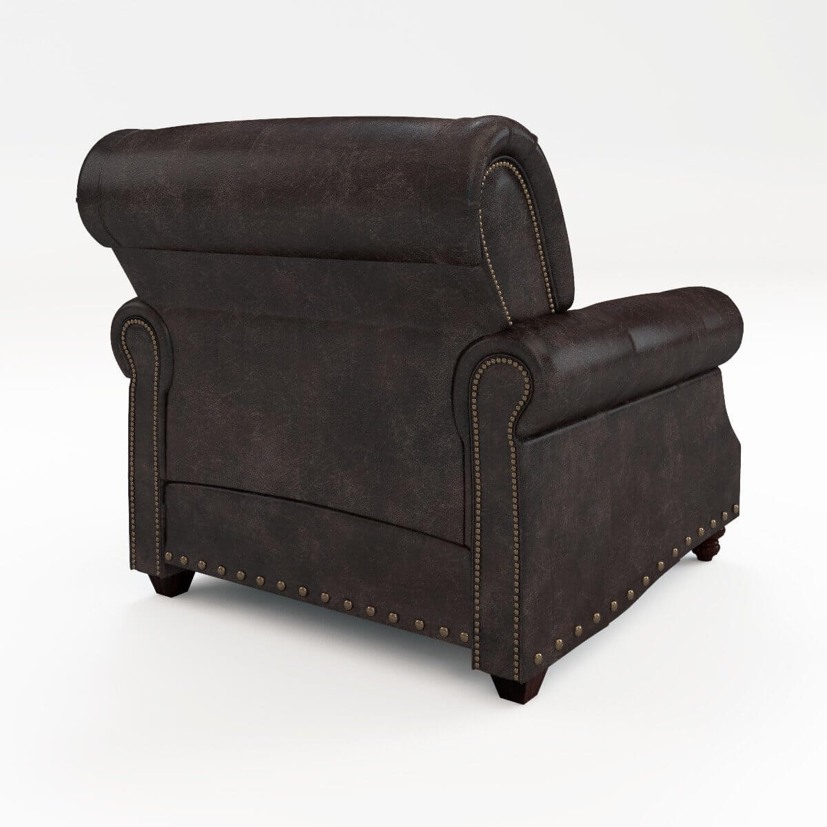 Landry Leather Armchair and Sofa Collection 3D Models by North2023